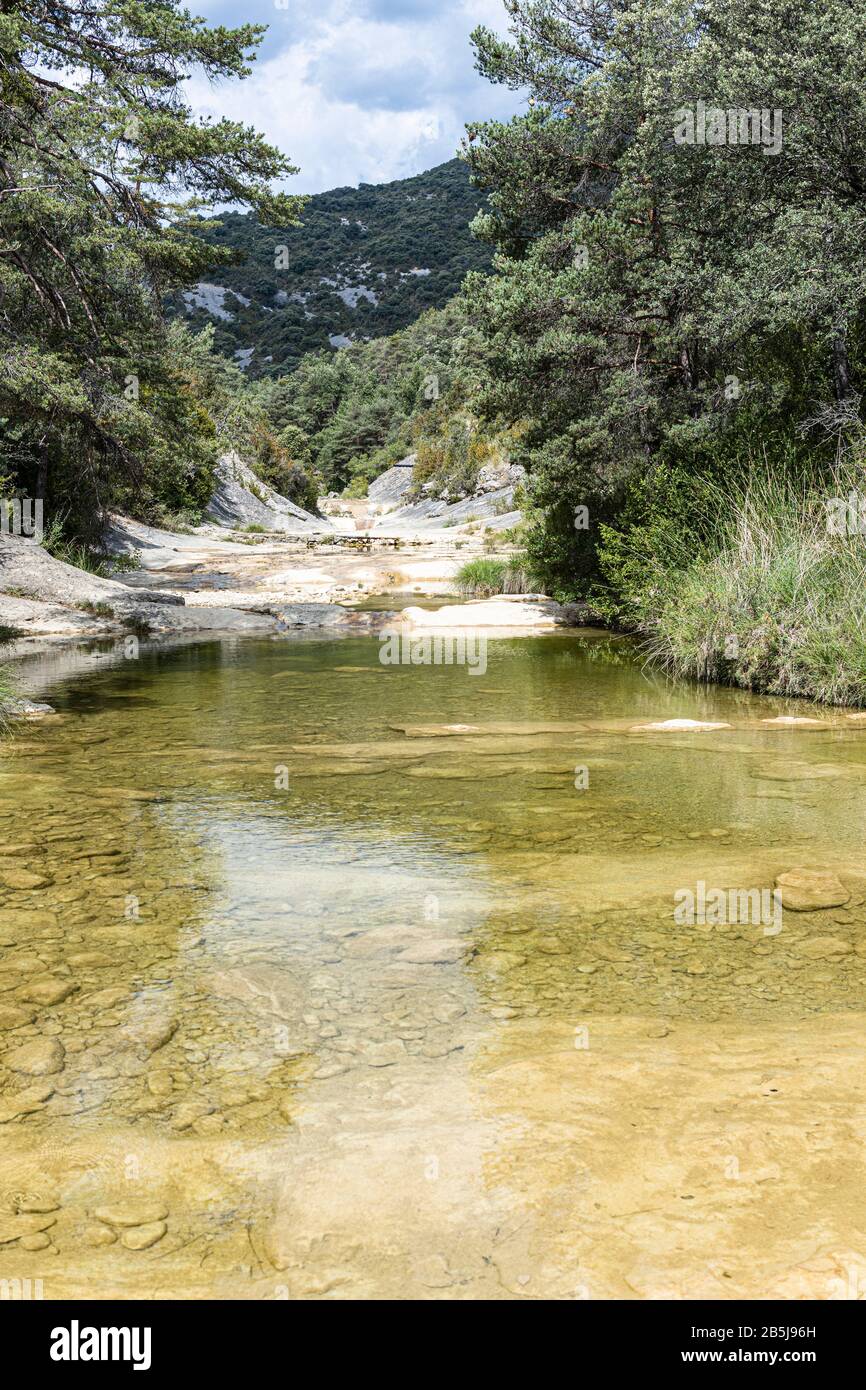 Nice view of the river Cinca in Huesca, Spain Stock Photo - Alamy