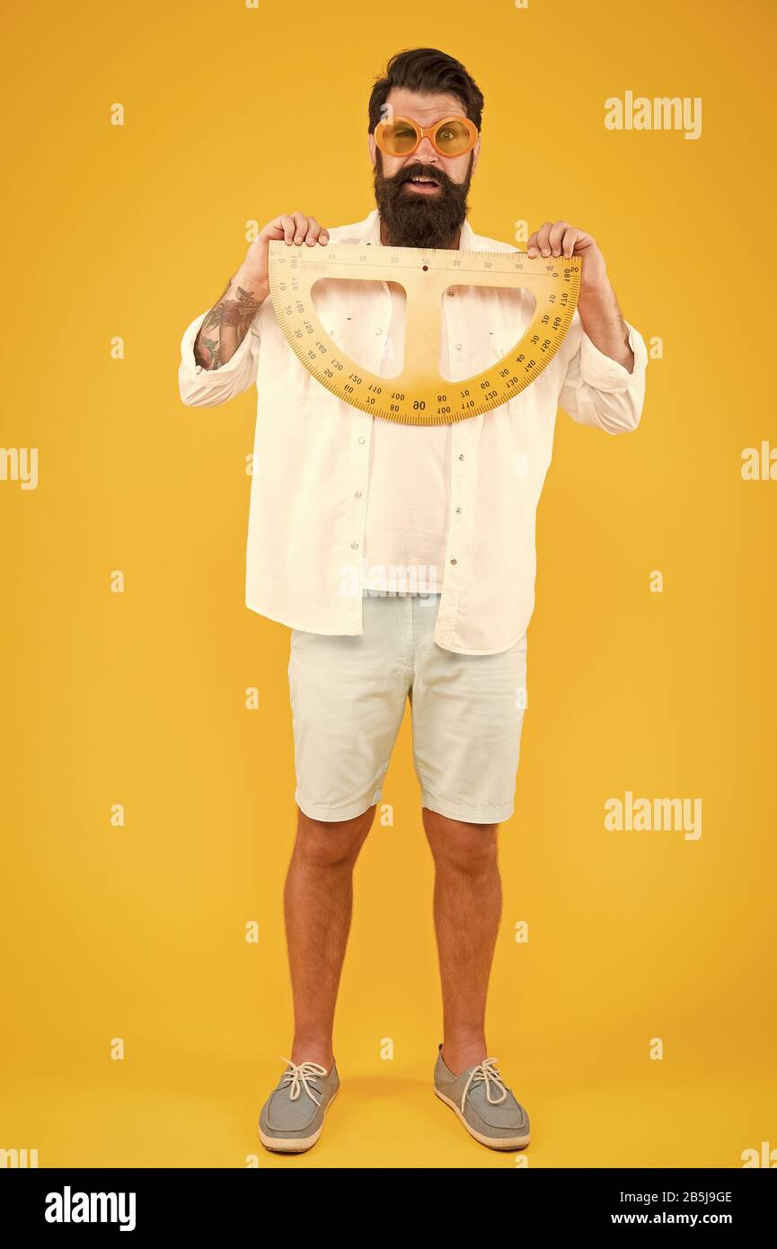 Man protractor hi-res stock photography and images - Alamy