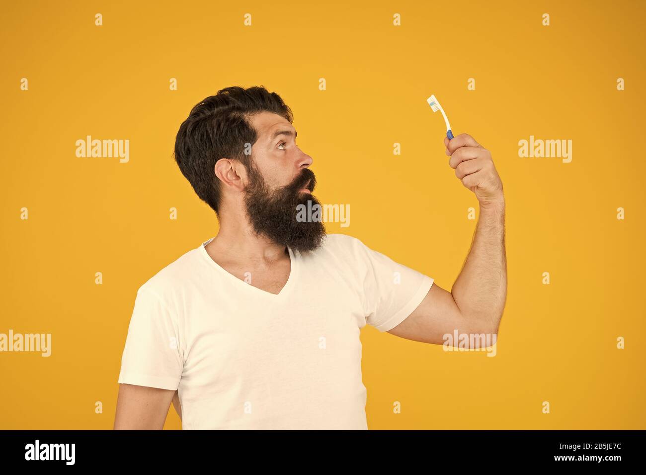 Toothbrush moustache hi-res stock photography and images - Alamy