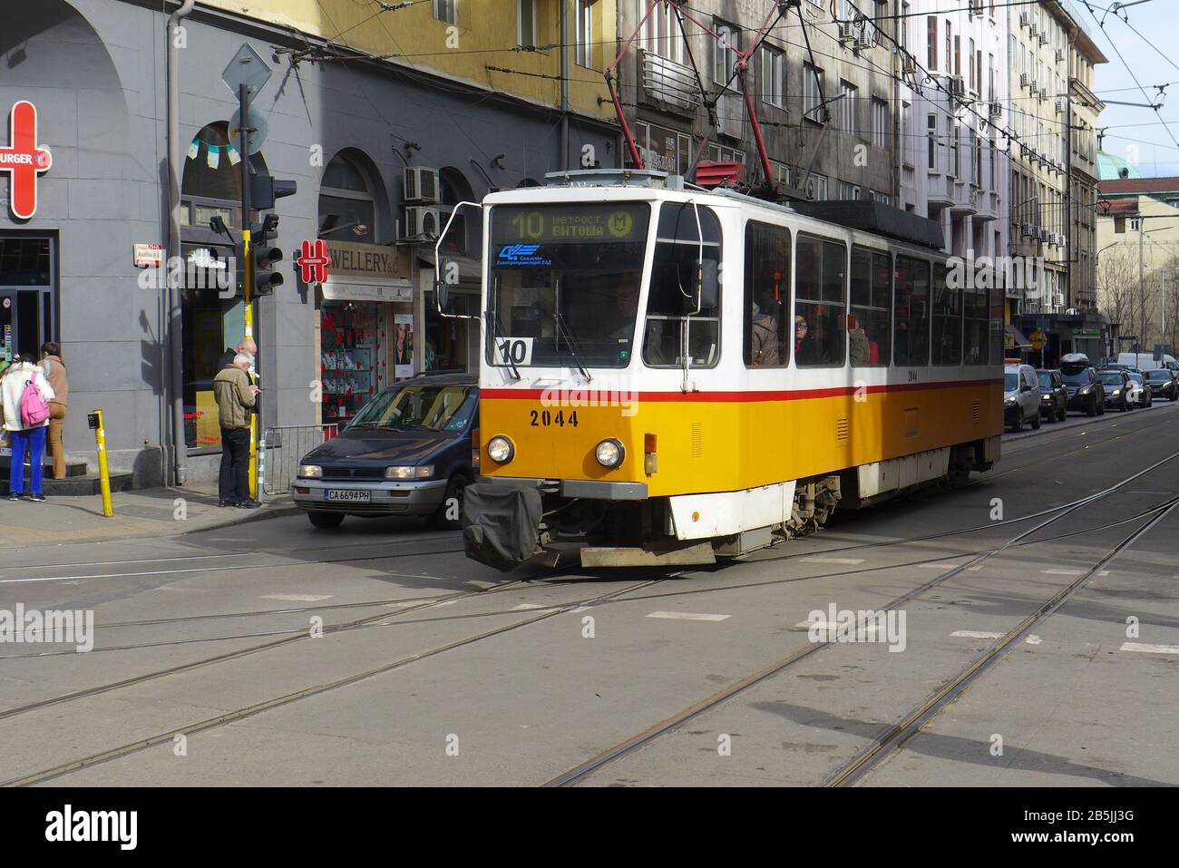 Trams sofia hi-res stock photography and images - Alamy