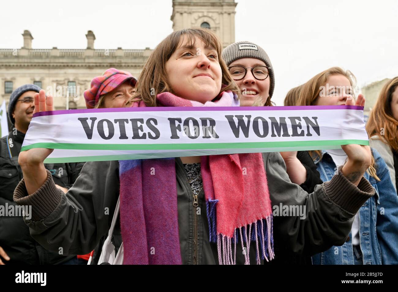 Suffragette banner hi-res stock photography and images - Alamy