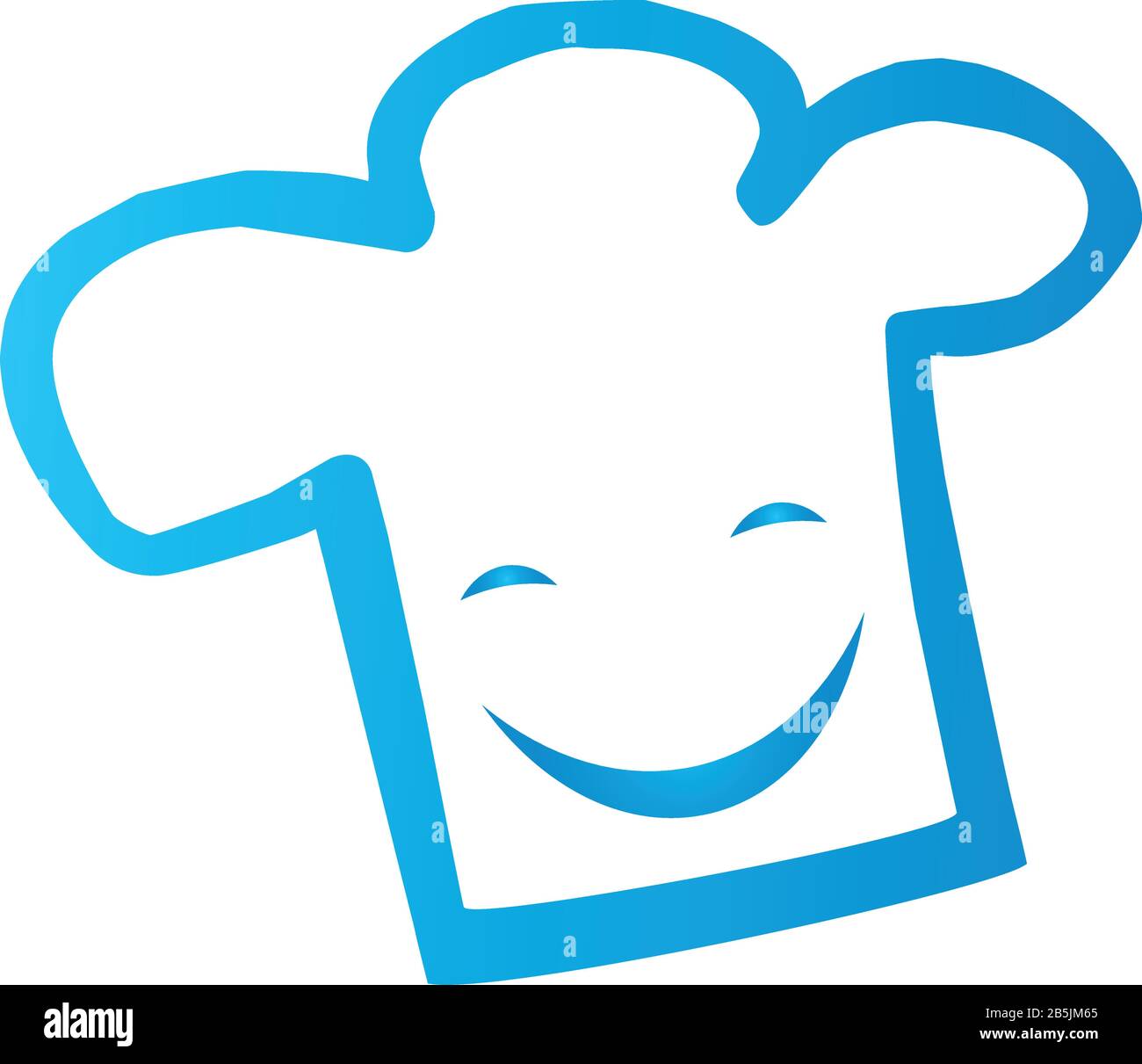 Chef hat, smile, baker, cook, logo Stock Vector Image & Art - Alamy