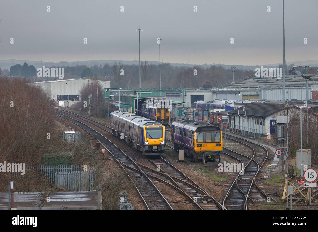Arriva bus depot manchester hi-res stock photography and images - Alamy