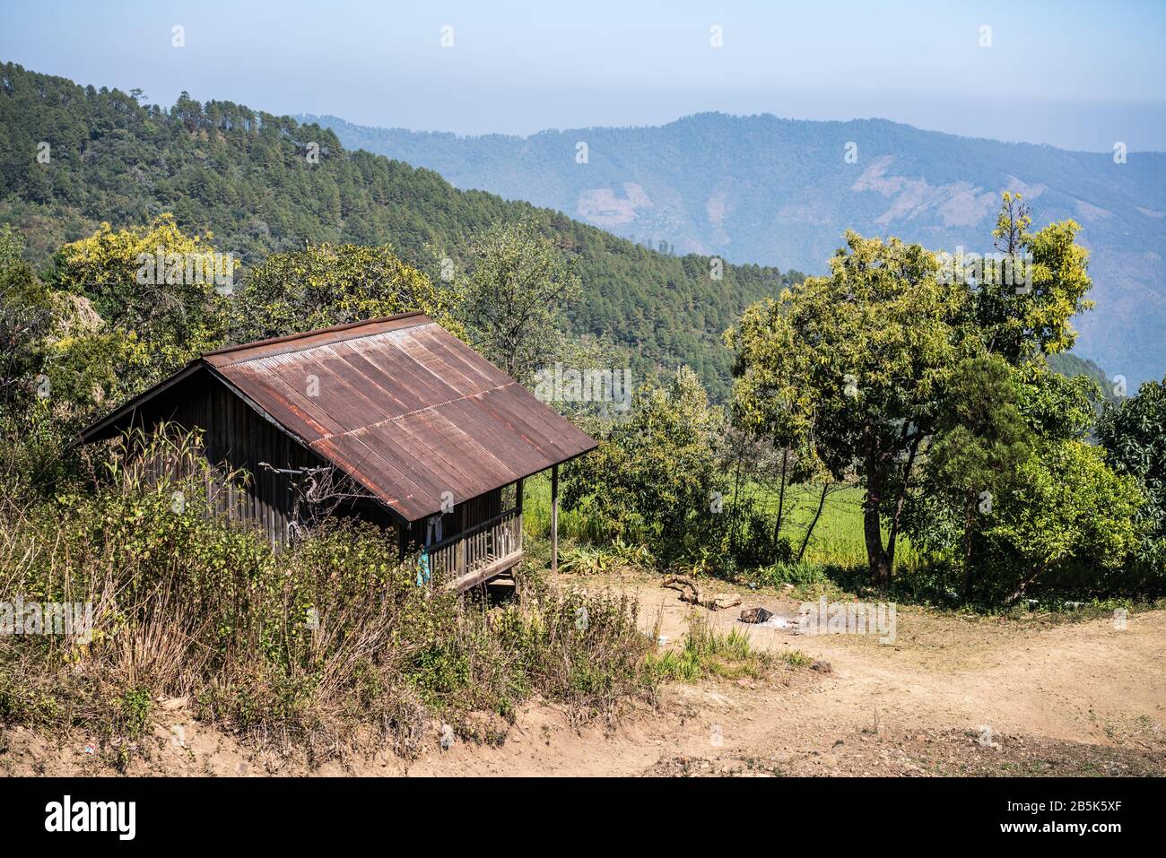 Mindat, Myanmar, Asia Stock Photo - Alamy