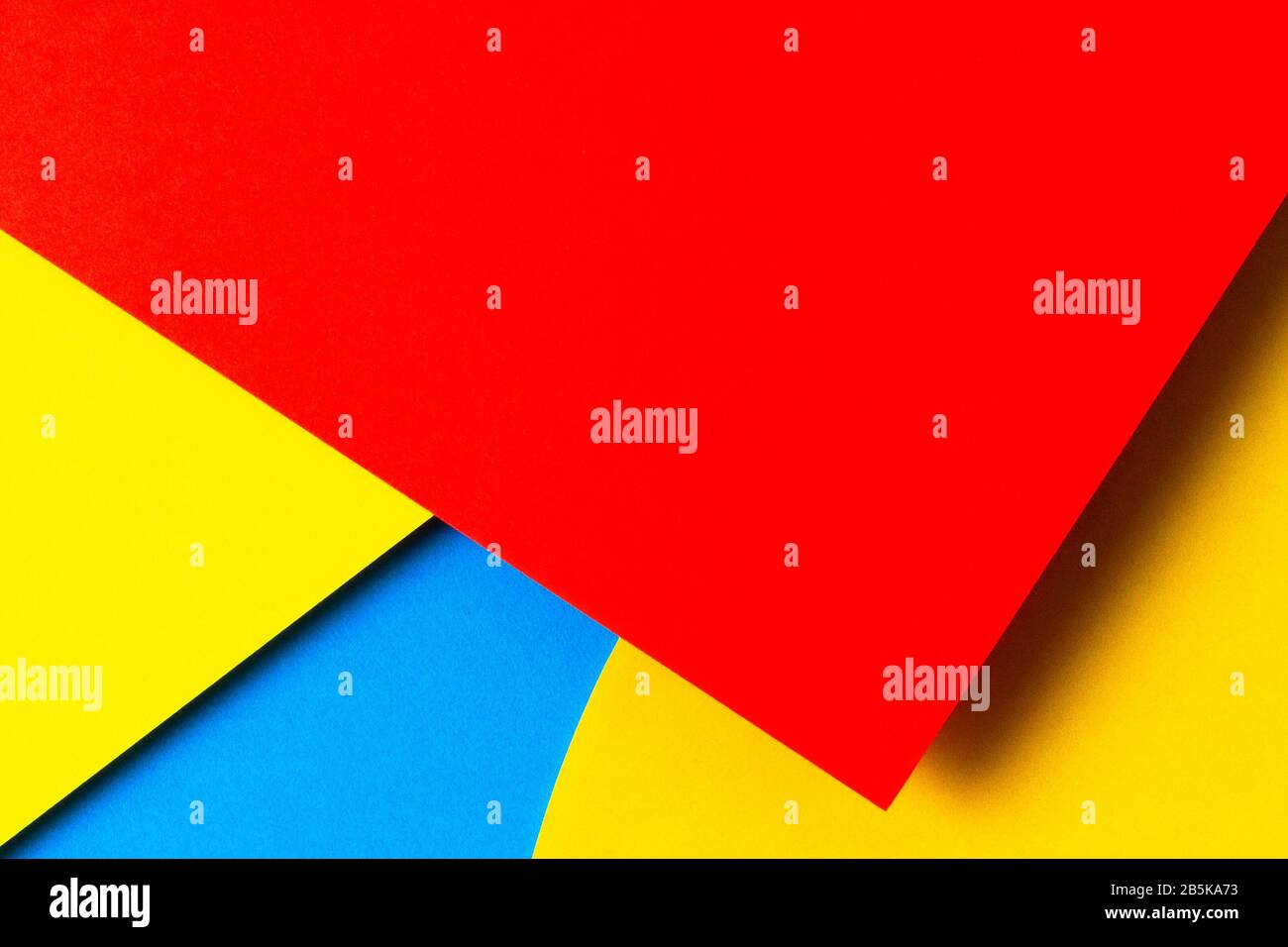 Abstract colored paper texture background. Minimal geometric shapes and ...