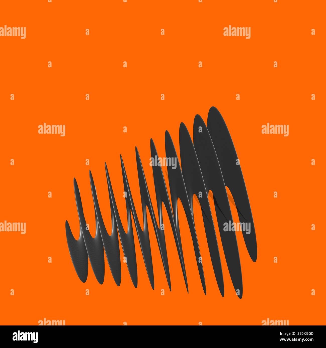 Spiral spring illustration hi-res stock photography and images - Alamy