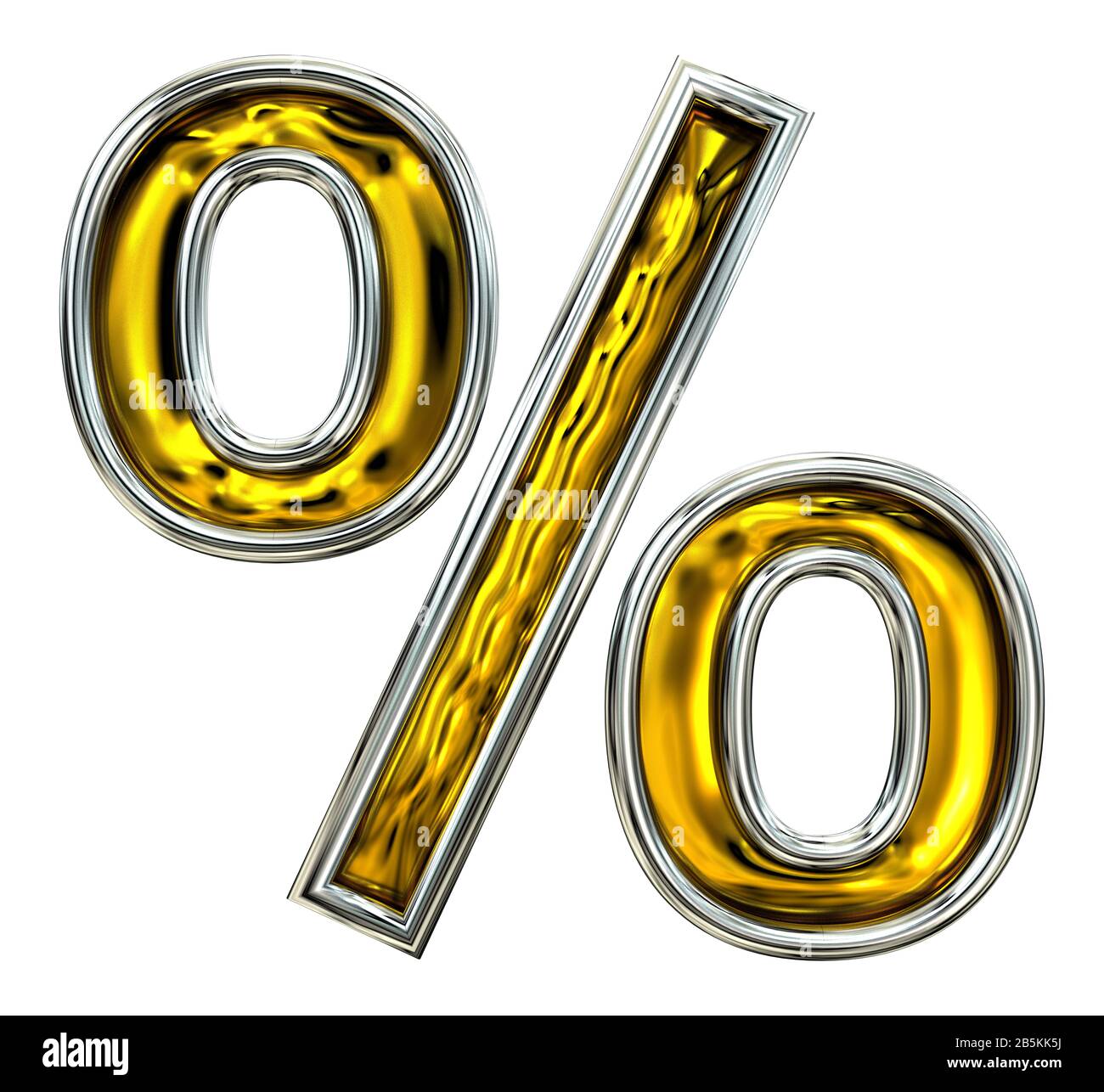 3D rendering. Percent symbol. Clean high resolution ABC render ...