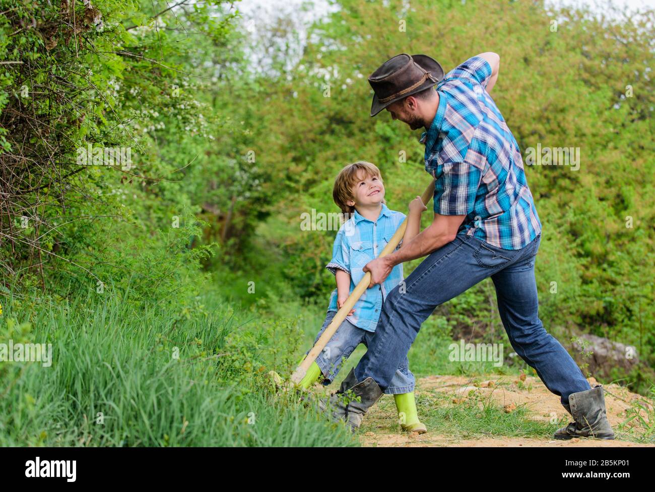 Spirit of adventures. Adventure hunting for treasures. Little helper in ...