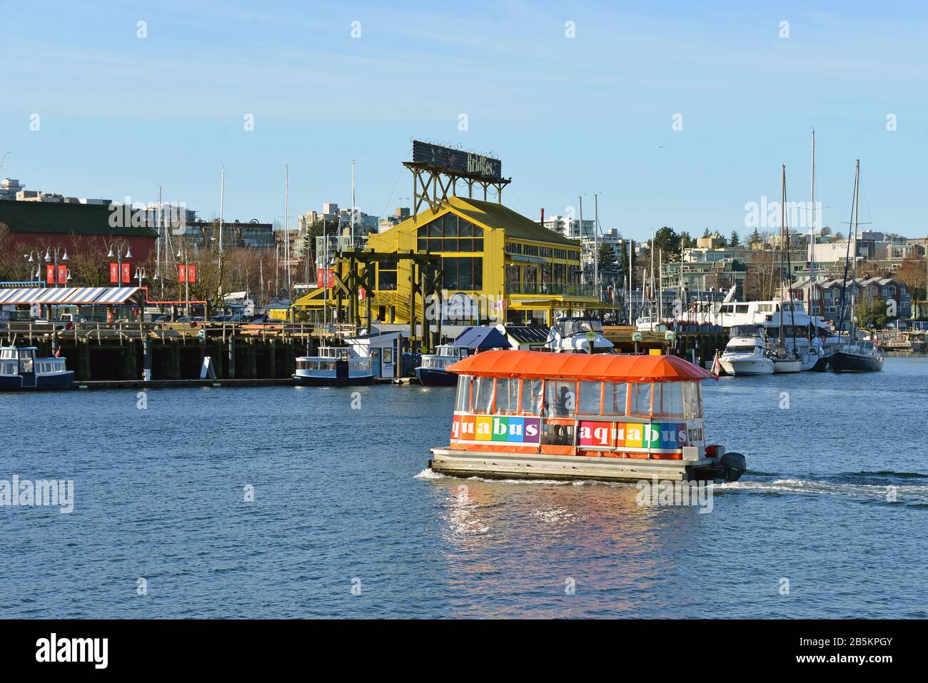 Downtown vancouver and ferry hi-res stock photography and images - Alamy