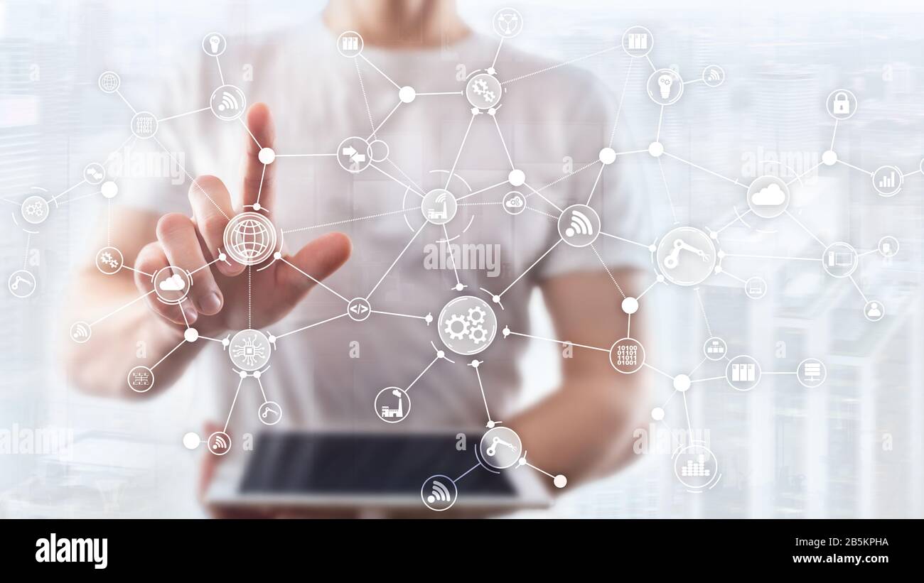 Technology industrial business process workflow organisation structure ...