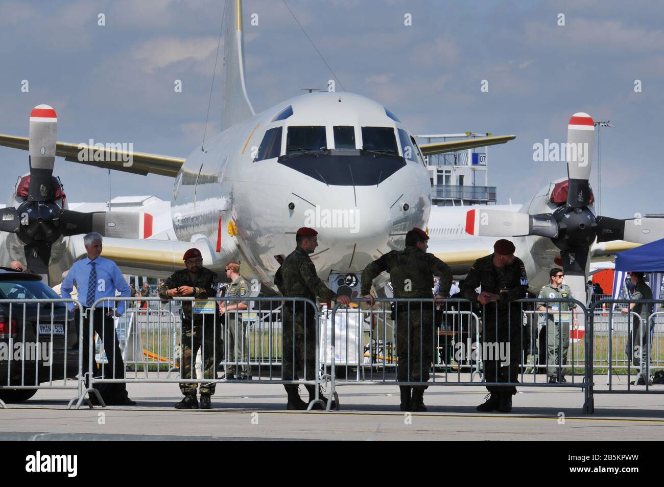 Deutsche Luftwaffe, ILA, Berlin-Schoenefeld, Deutschland Stock Photo ...