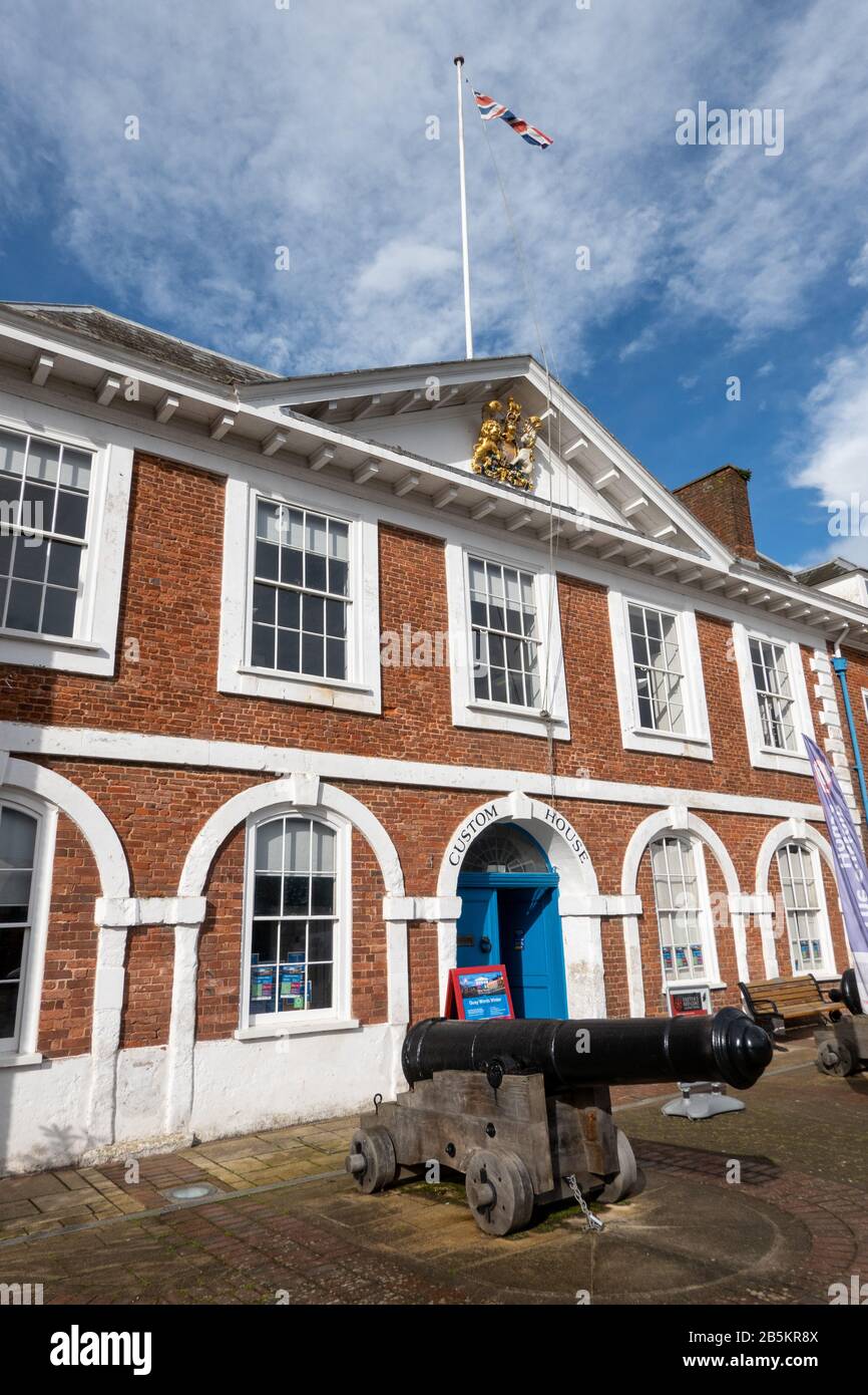 The Customs House, Exeter Quays, Devon Stock Photo - Alamy