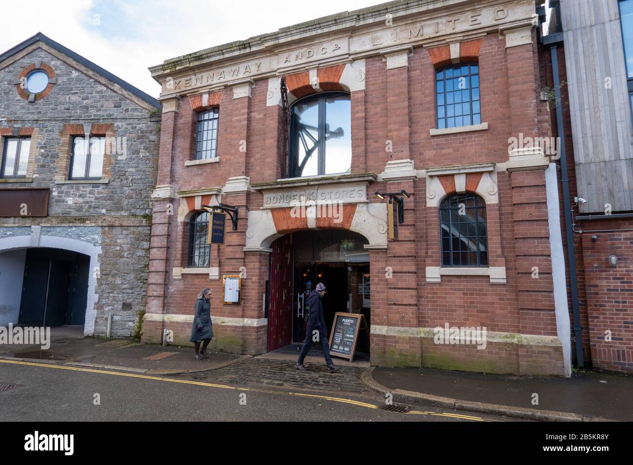 Puerto Lounge, formerly Kennaway and Co Ltd Bonded Stores, Exeter Quay ...