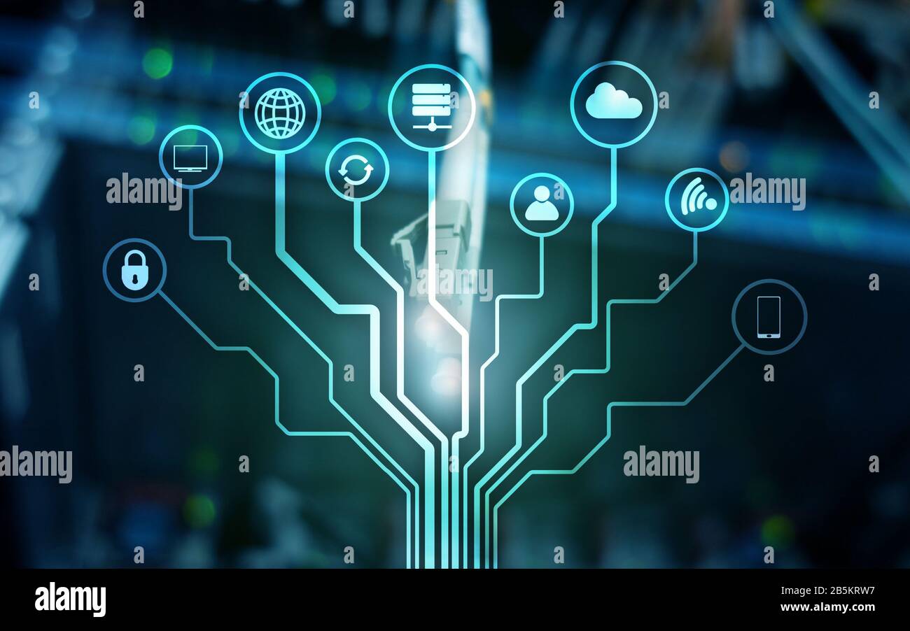 Server Room ICT information communication technology wireless internet ...