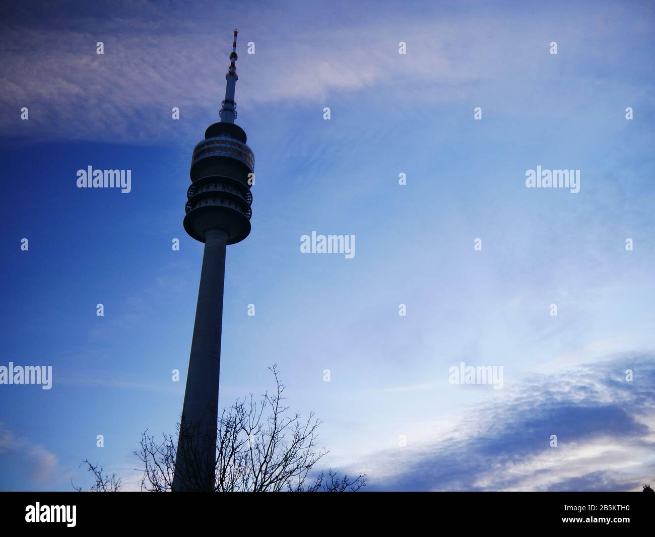 Munich, Germany: The city's largest tower Stock Photo - Alamy
