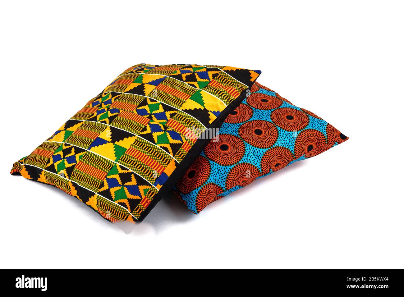 African Ghanaian traditional multi colour and multi pattern cotton ...