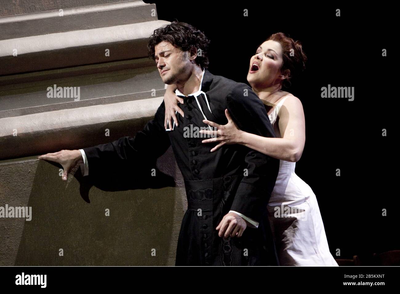 Vittorio Grigolo (Chevalier des Grieux), Anna Netrebko (Manon Lescaut ...