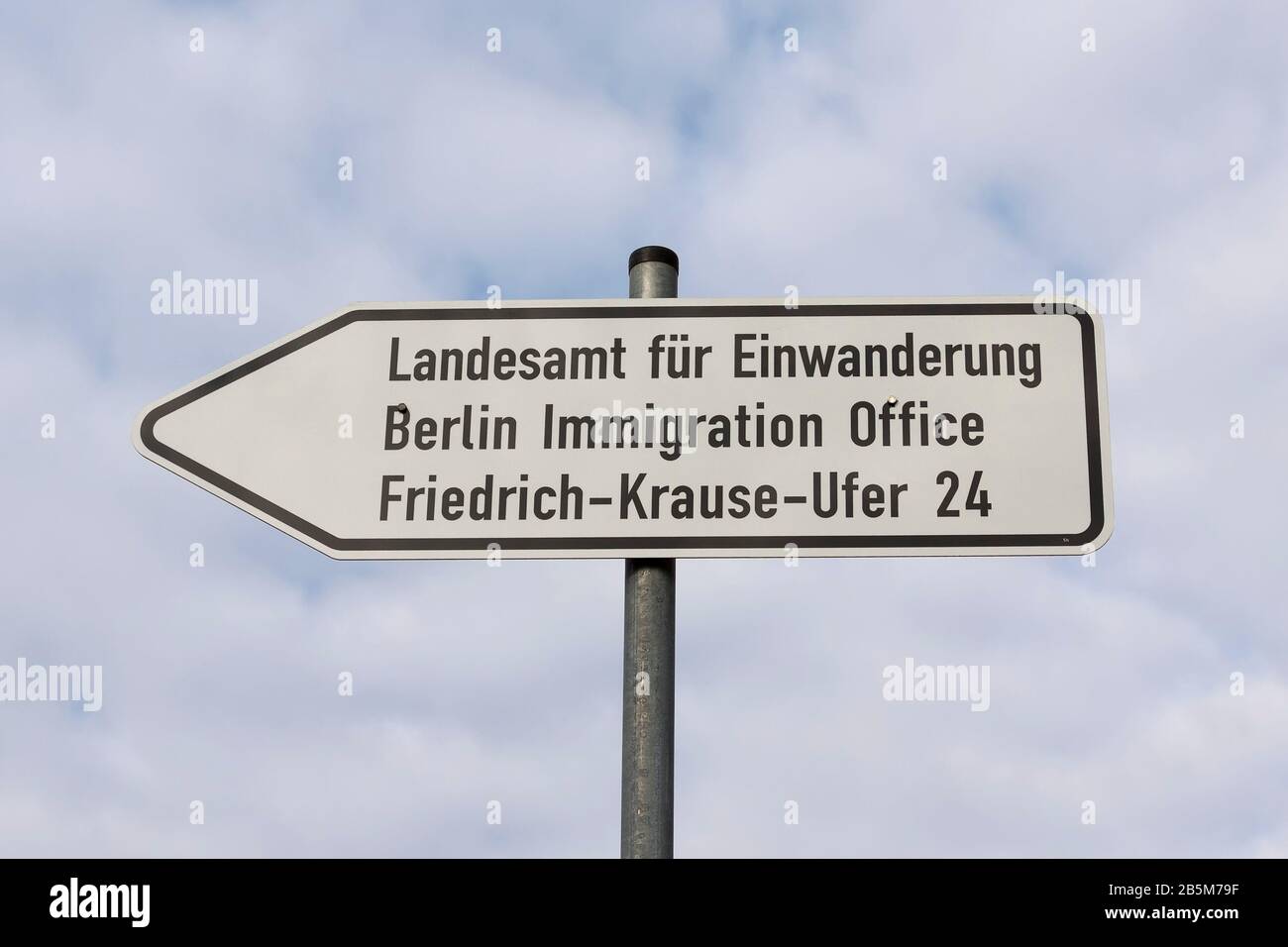Berlin Immigration Office Stock Photo - Alamy