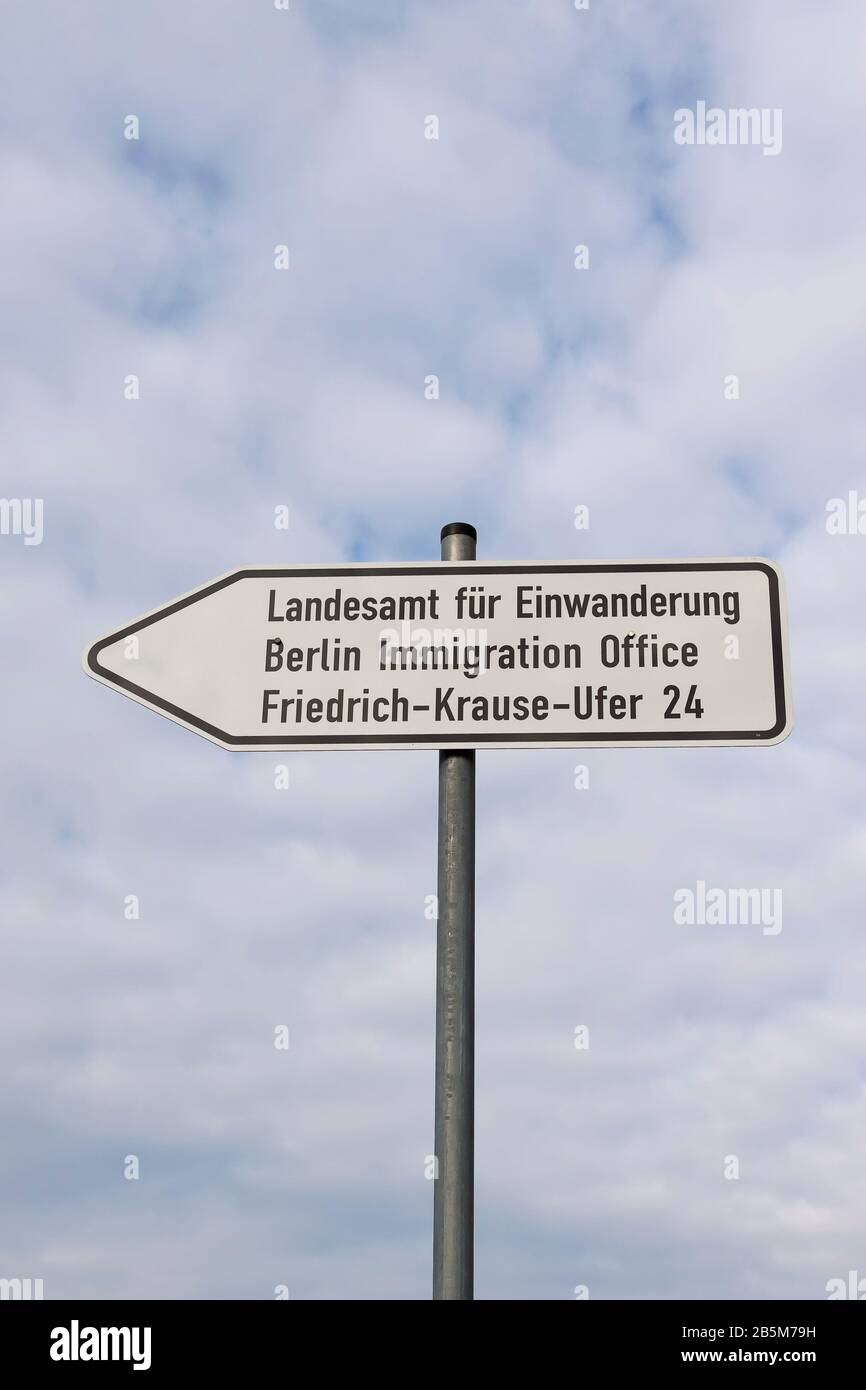 Berlin Immigration Office Stock Photo - Alamy