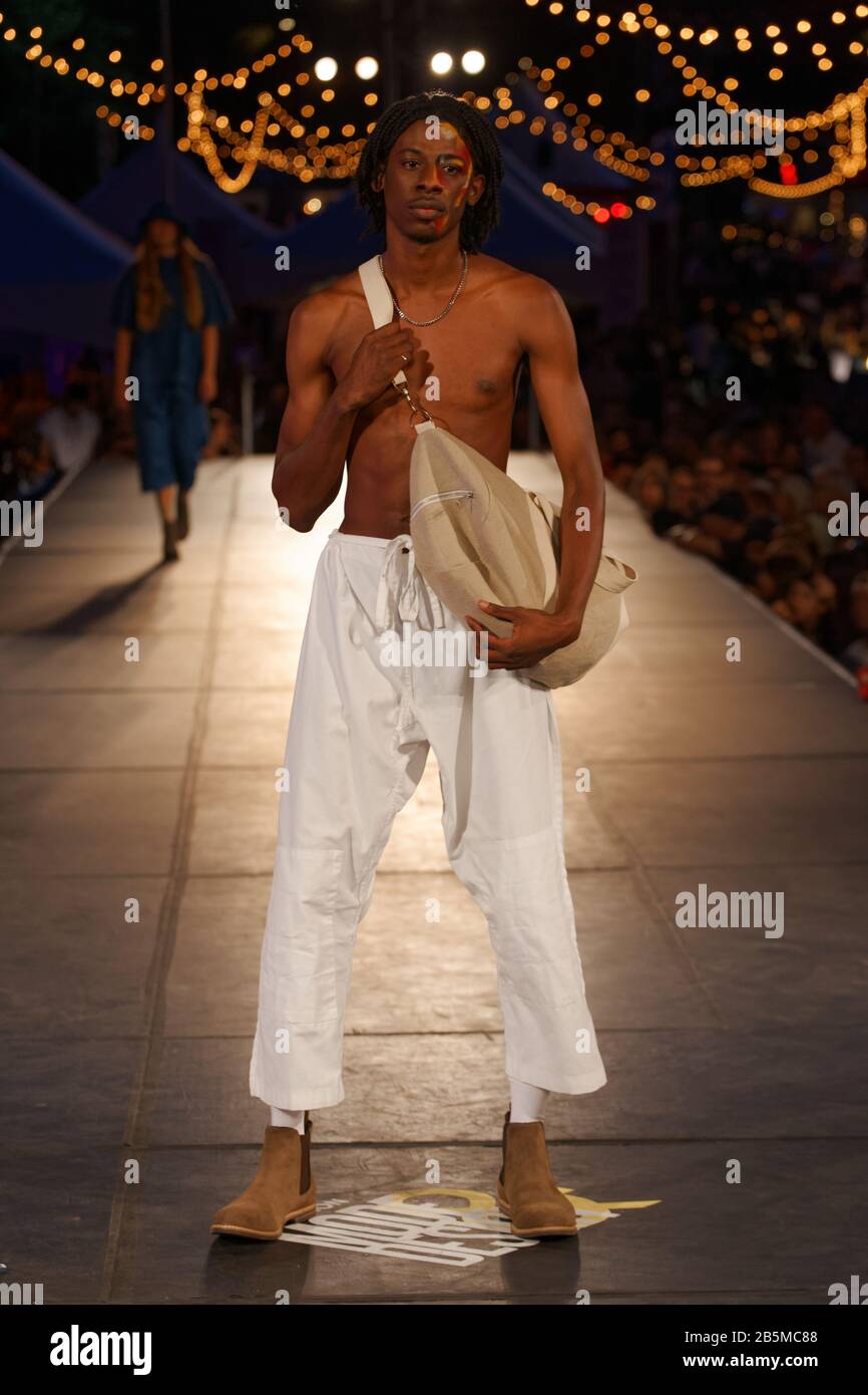 Male Fashion Model Poses Portrait Of Fashion Model Man Wearing Grey