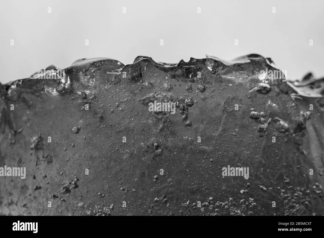 grayscale photo made of ice Stock Photo - Alamy