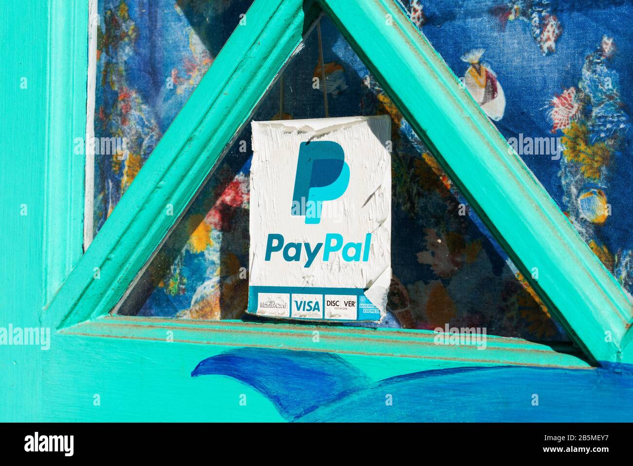 Paypal Here Sticker