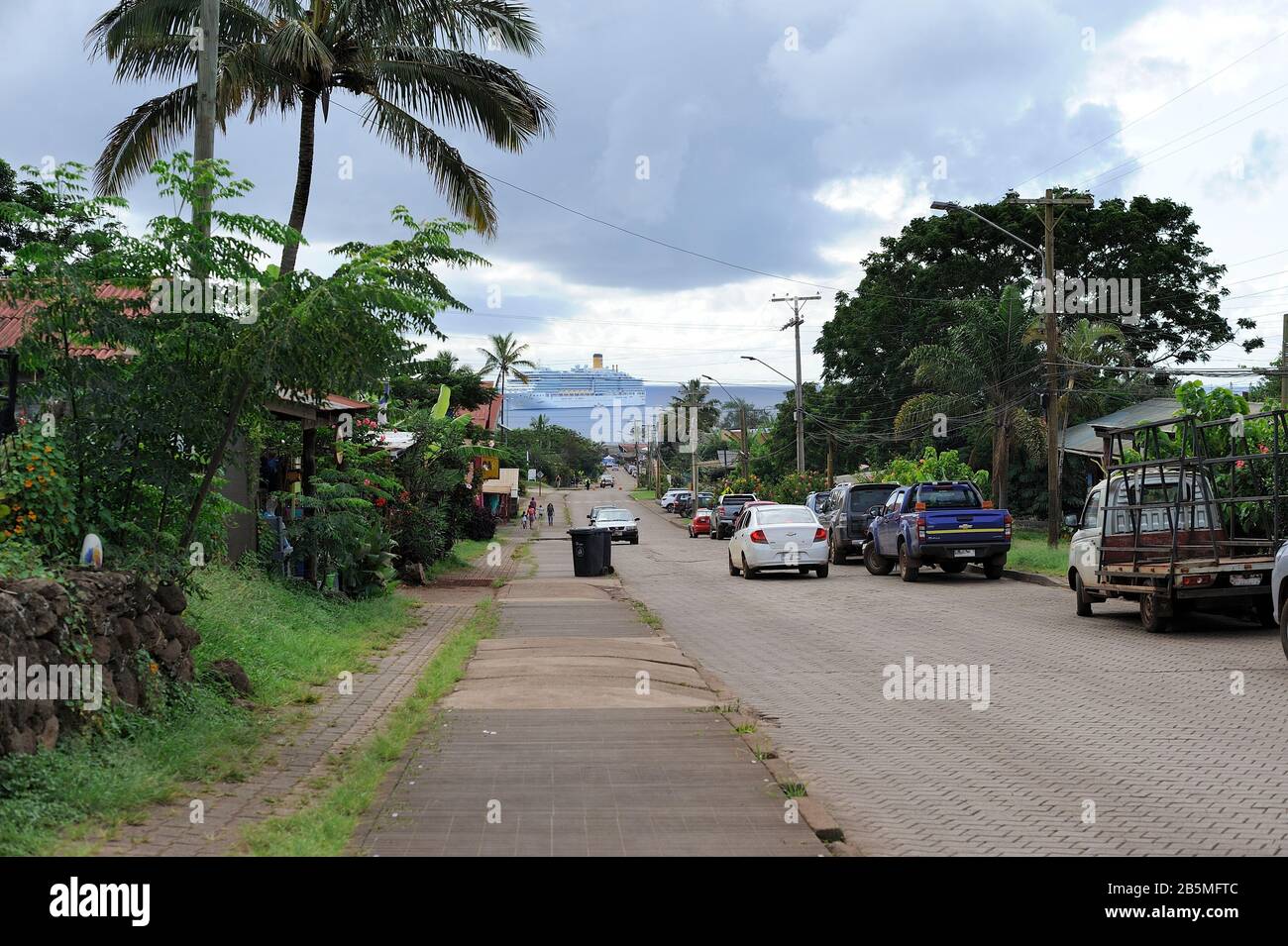 Hanga roa hi-res stock photography and images - Alamy