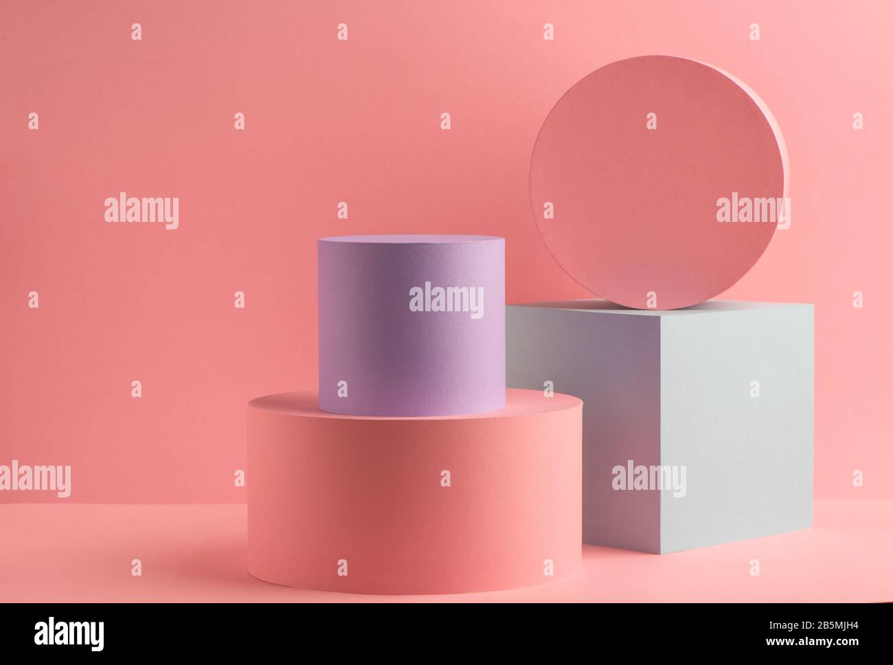 Cardboard paper 3d cylinders hi-res stock photography and images - Alamy