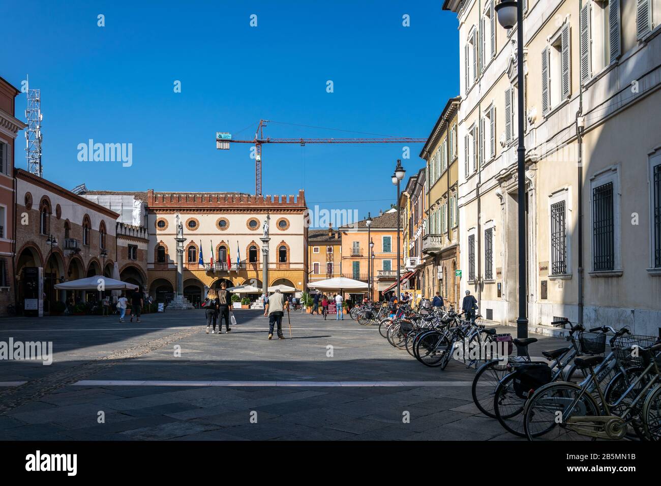Piazza del Popolo, Ravenna, Italy Stock Photo - Alamy
