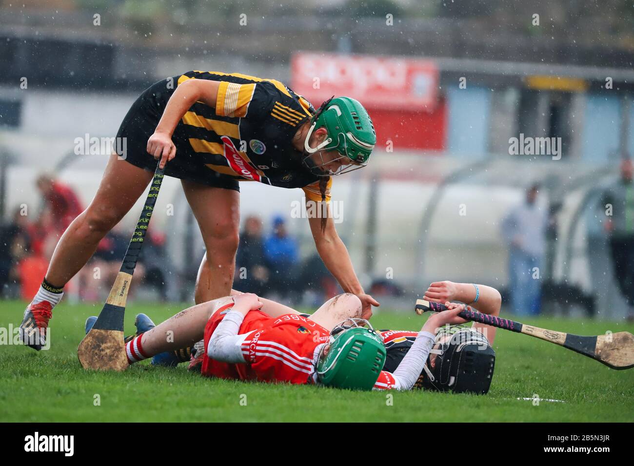 March 8th, 2020, Cork, Ireland: Cliona Healy at the Camogie Leagues ...