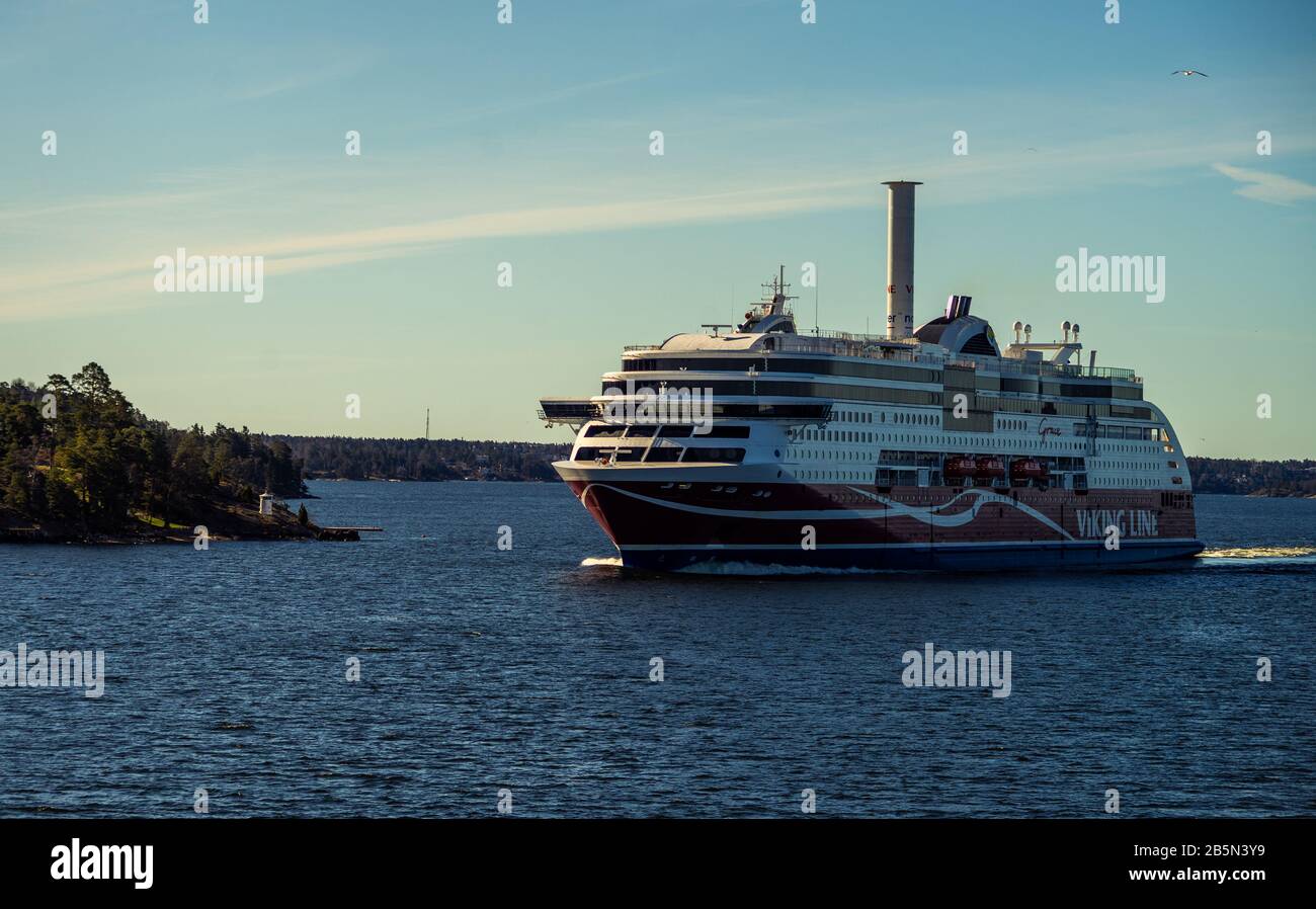 Viking grace ship hi-res stock photography and images - Alamy