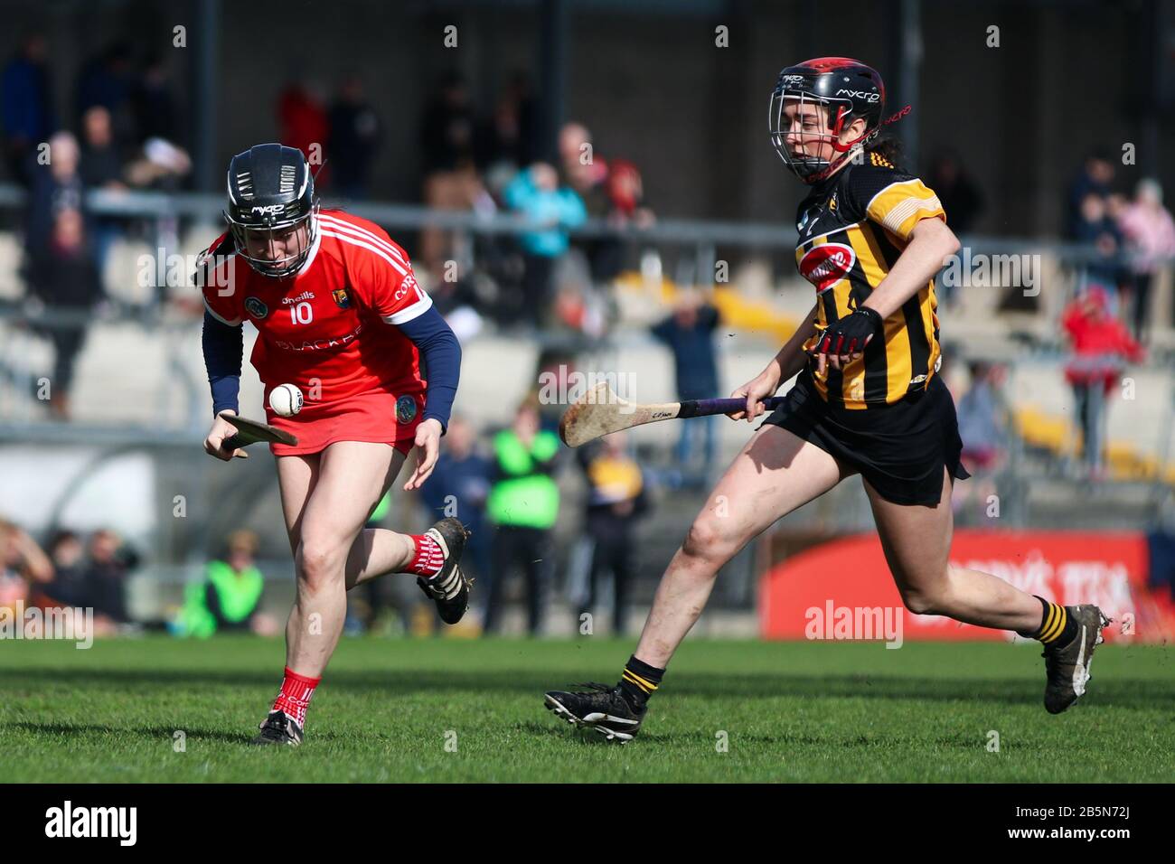 March 8th, 2020, Cork, Ireland: Amy O Connor at the Camogie Leagues ...