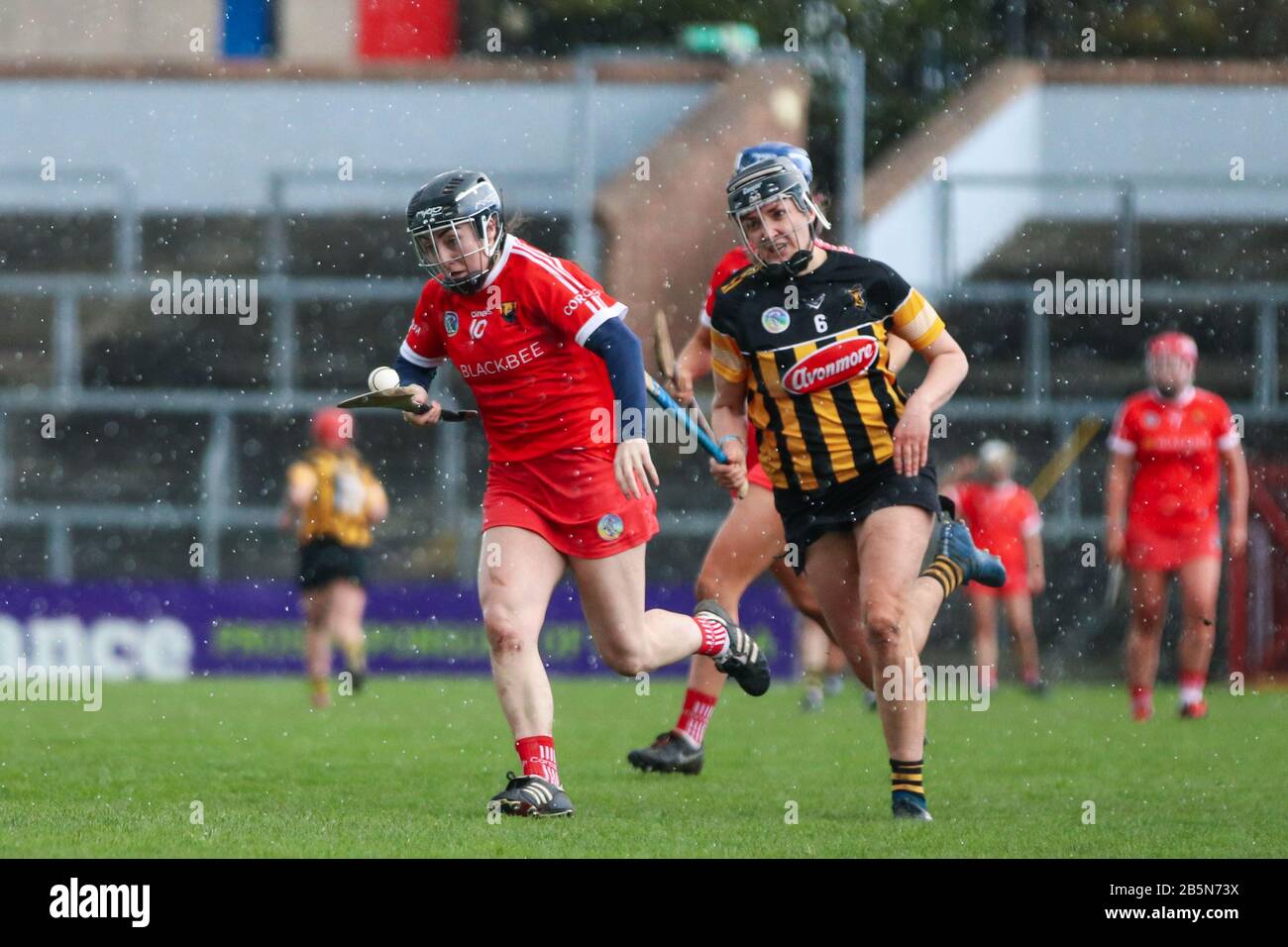 March 8th, 2020, Cork, Ireland: Amy O Connor at the Camogie Leagues ...