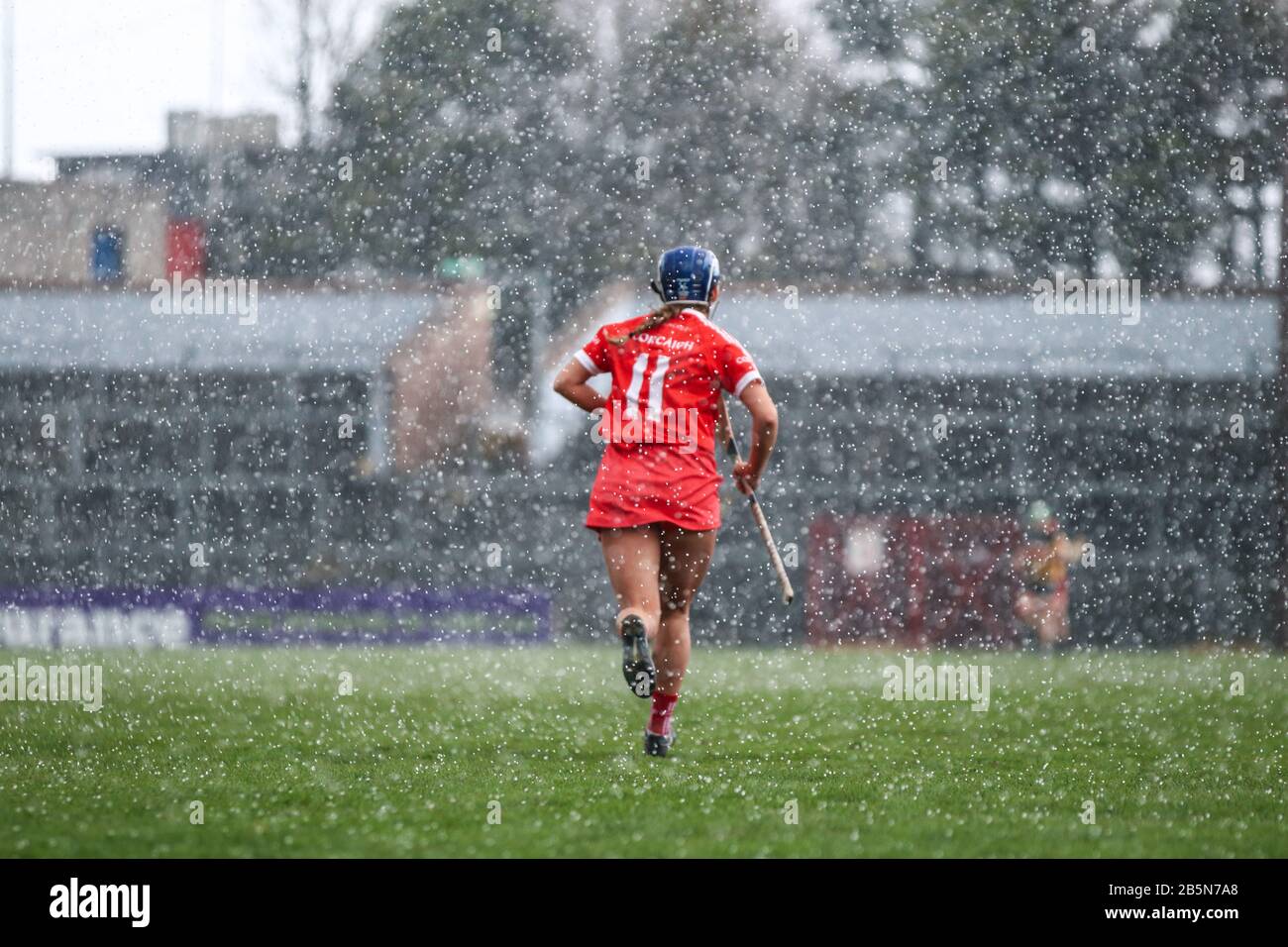 March 8th, 2020, Cork, Ireland: Orla Cronin at the Camogie Leagues ...