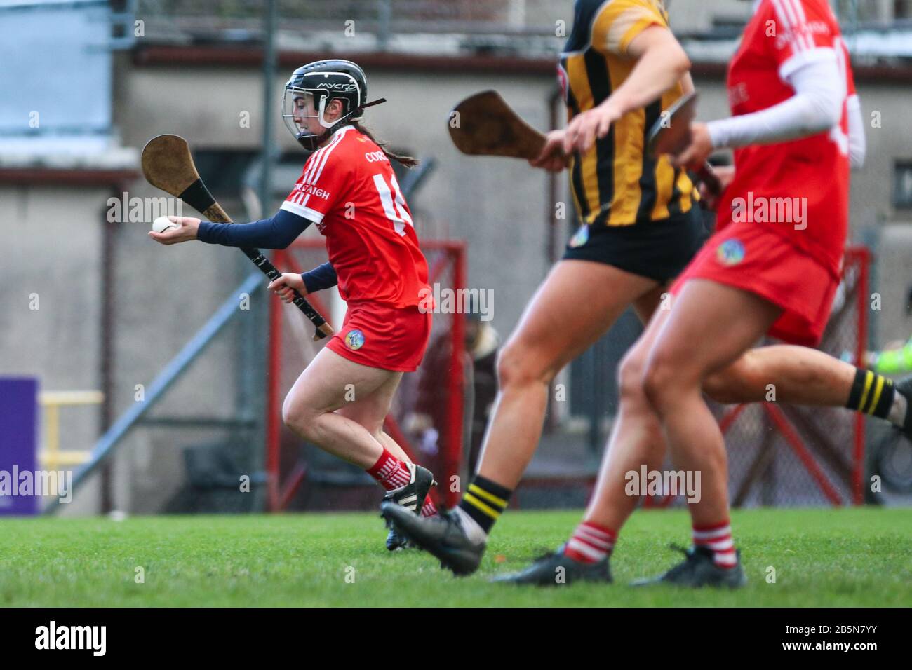 March 8th, 2020, Cork, Ireland: Amy O Connor at the Camogie Leagues ...