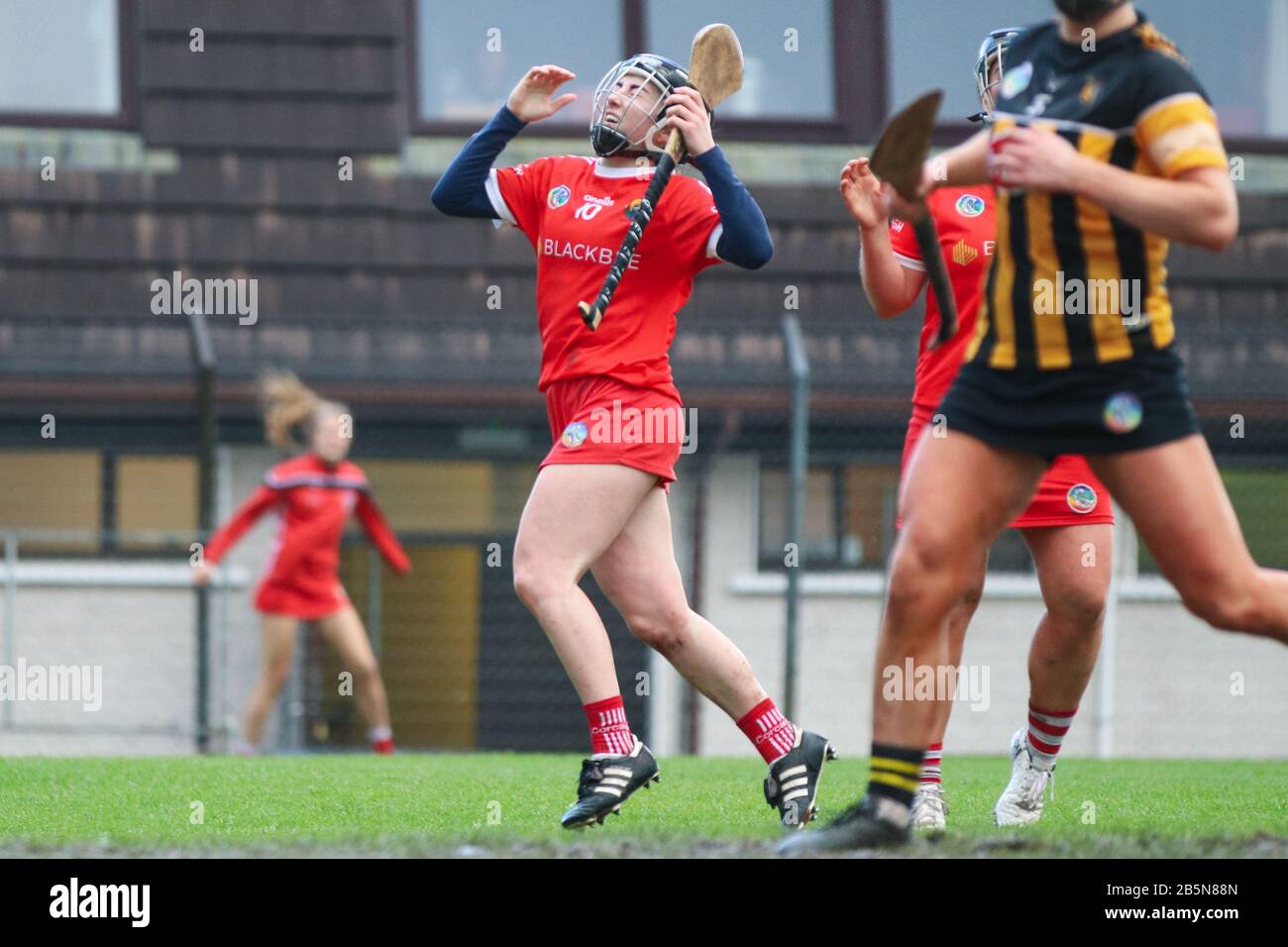 March 8th, 2020, Cork, Ireland: Amy O Connor at the Camogie Leagues ...