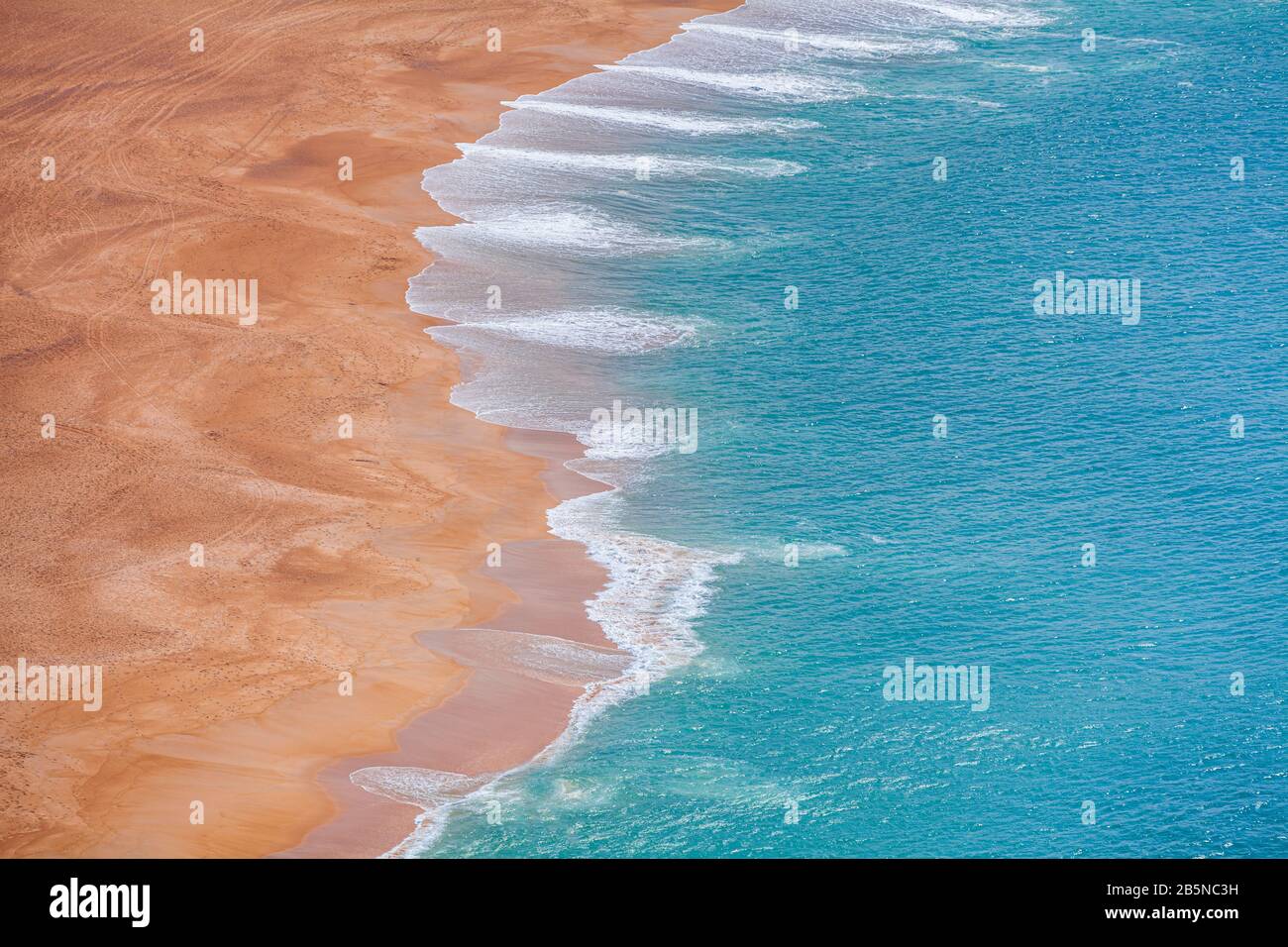 Top view of the beach. Nature background Stock Photo - Alamy