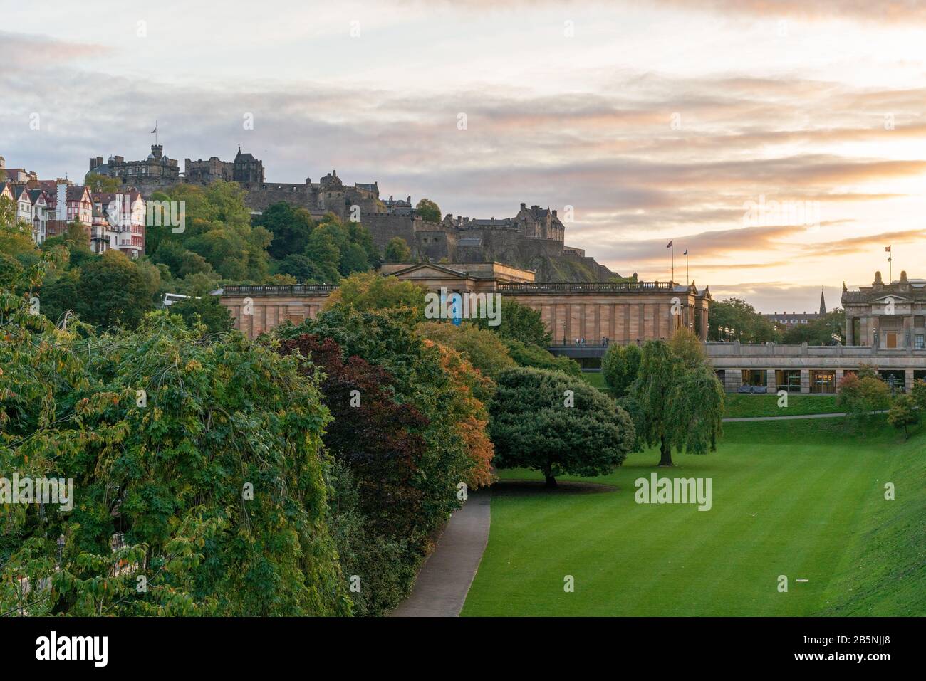 Expansive view of Edinburgh, Scotland Stock Photo - Alamy