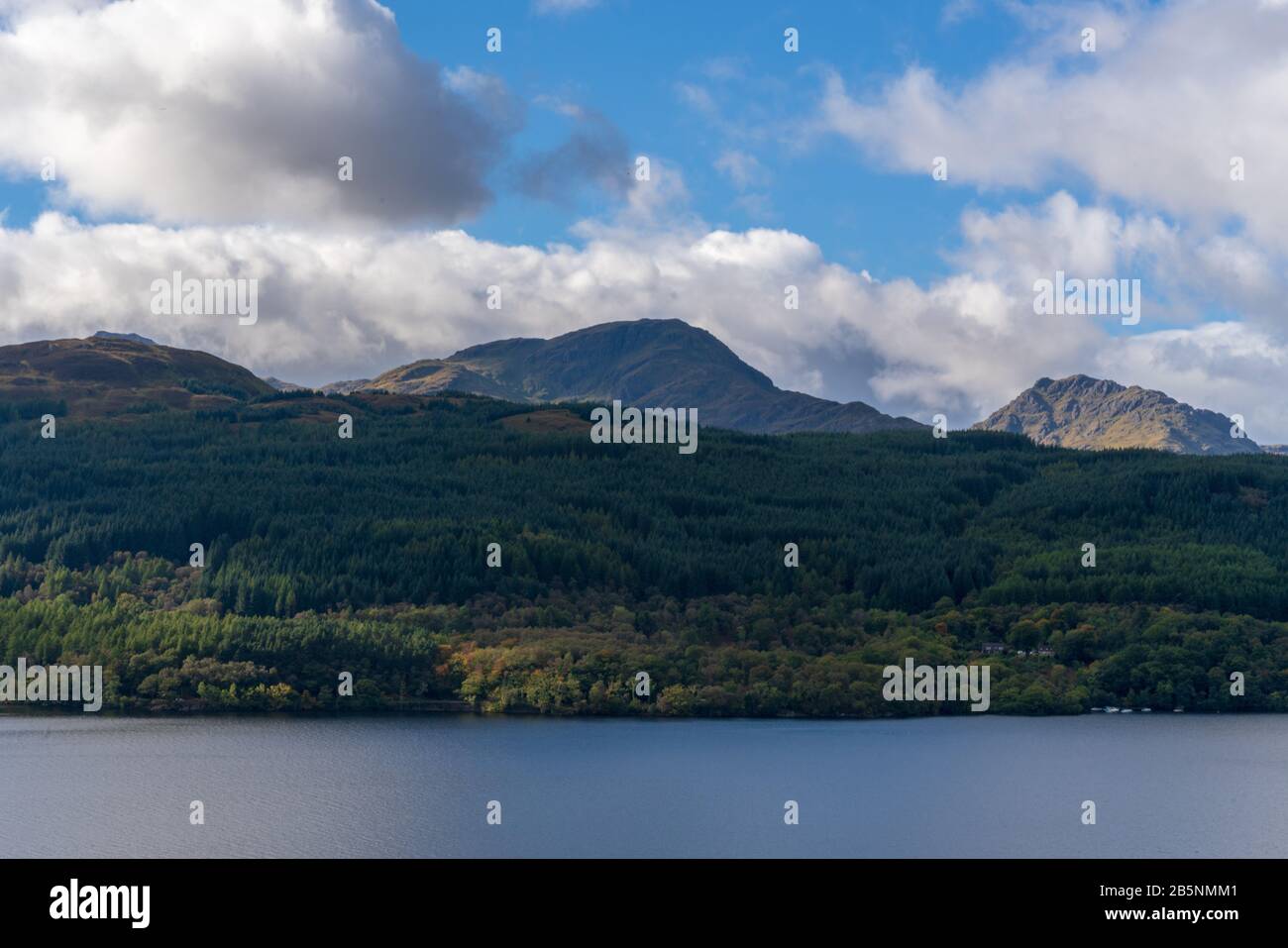 Loch-side view taken while exploring Scotland's West Highland Way ...