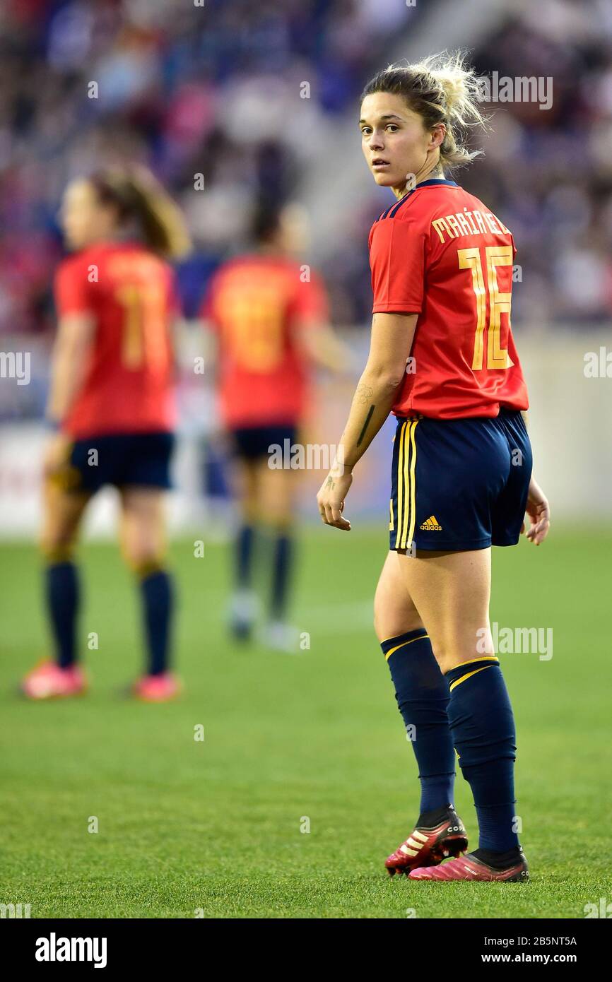 Harrison, New Jersey, USA. 8th Mar, 2020. Spain women's national team ...