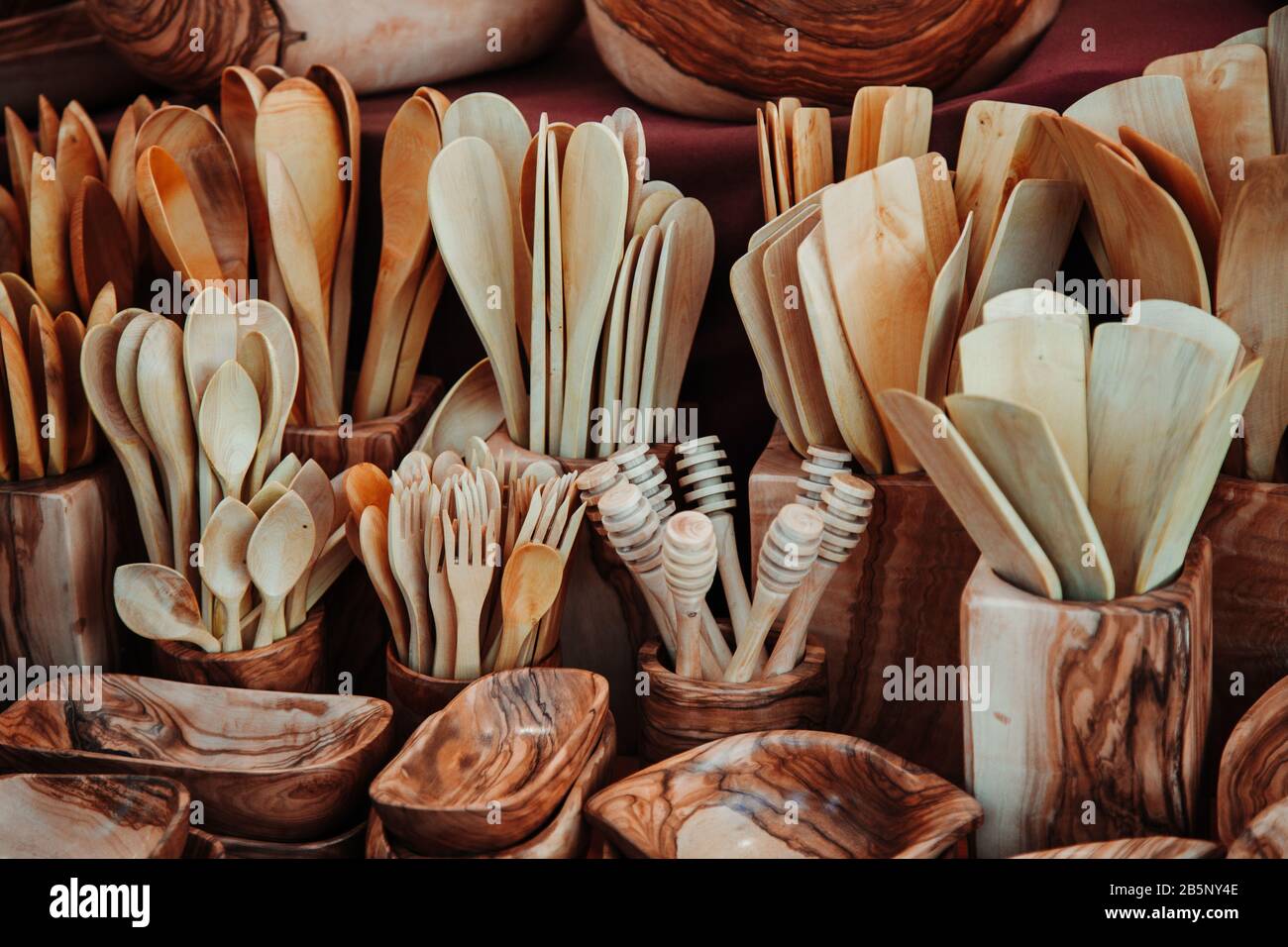 Various cooking utensils hi-res stock photography and images - Alamy