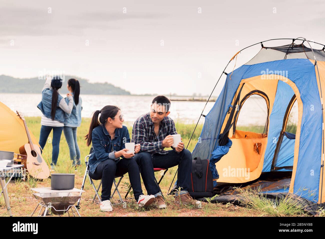 Travel And Camping At Natural Park Thailand Recreation And Journey Outdoor Activity Tourist