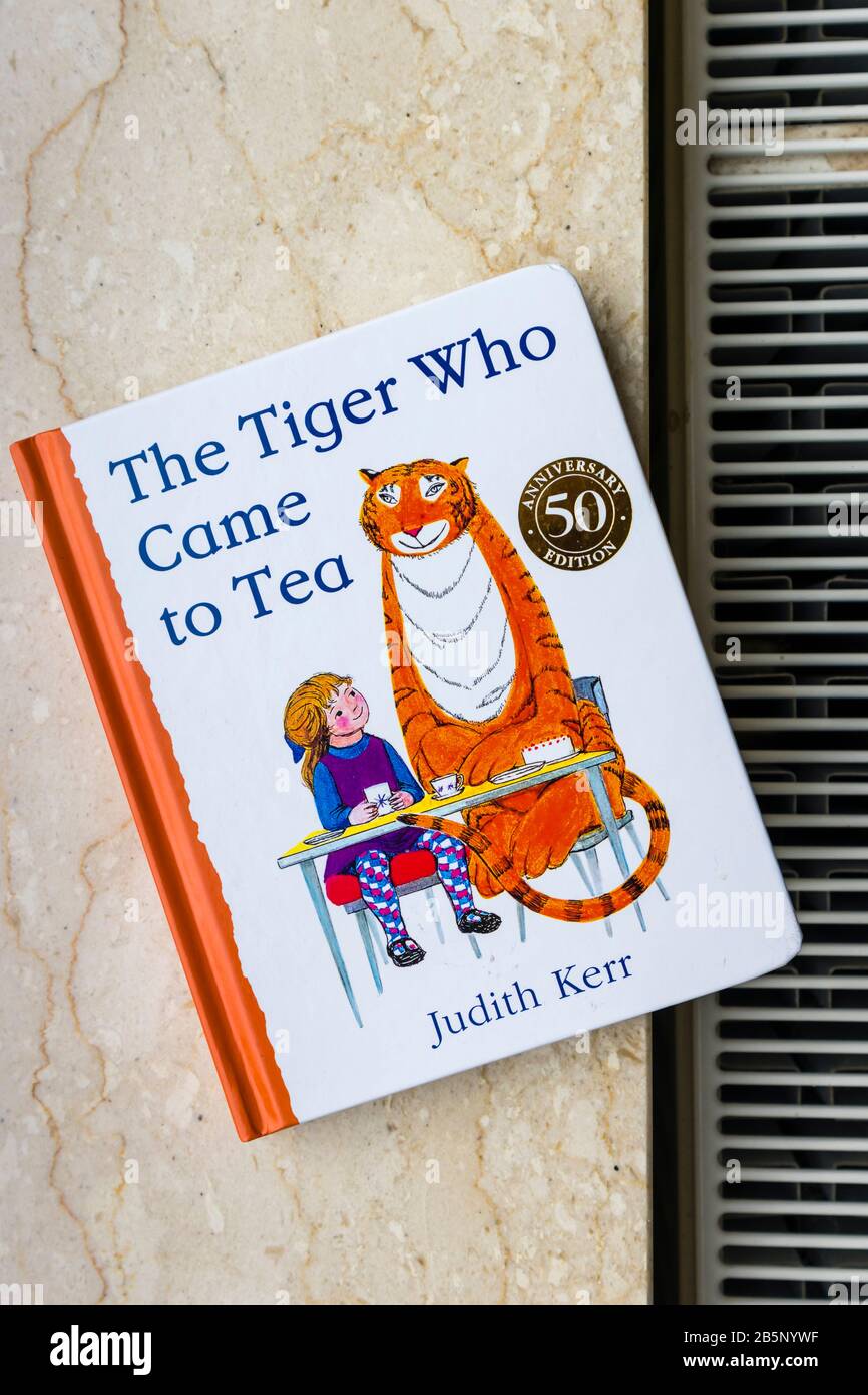 Judith kerr author of the tiger who came to tea hi-res stock ...