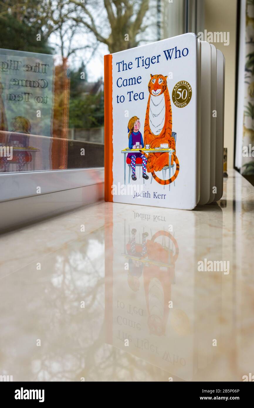 The Tiger Who Came to Tea, a famous book for children by author, writer ...