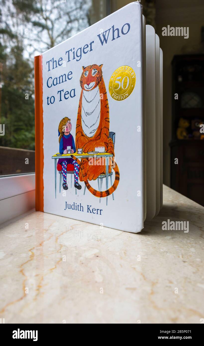 The Tiger Who Came to Tea, a famous book for children by author, writer ...