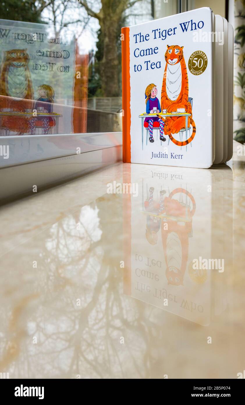 The Tiger Who Came to Tea, a famous book for children by author, writer ...