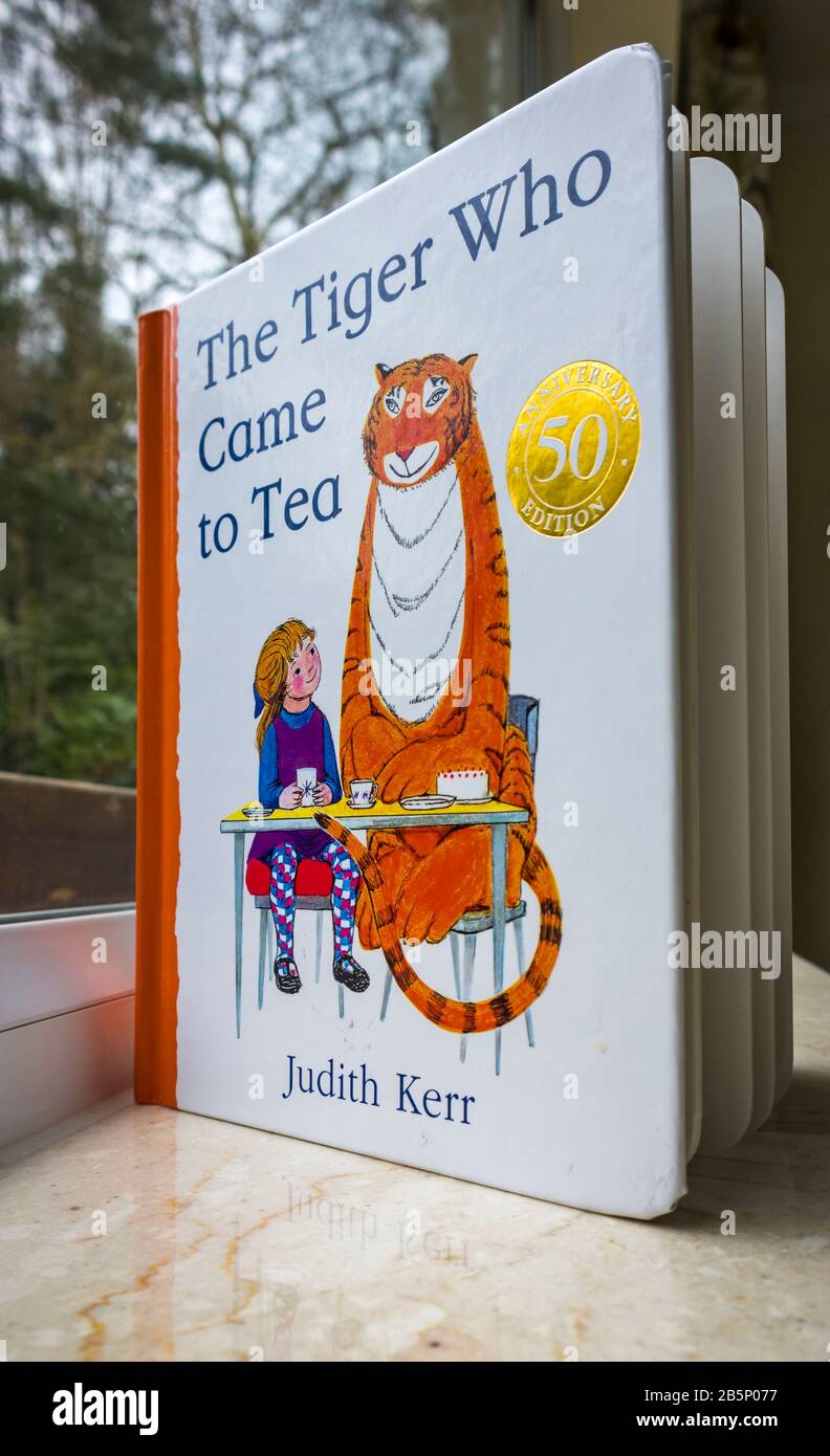 The Tiger Who Came to Tea, a famous book for children by author, writer ...