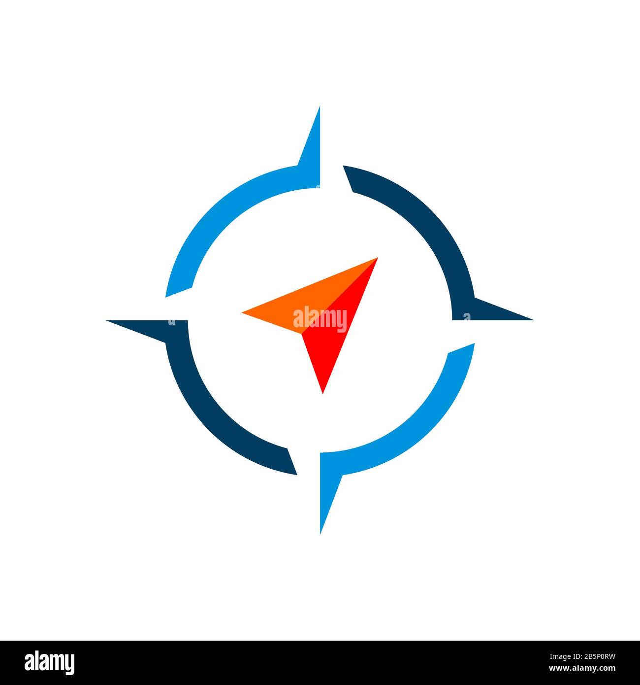 Vector wind rose technology Cut Out Stock Images & Pictures - Alamy