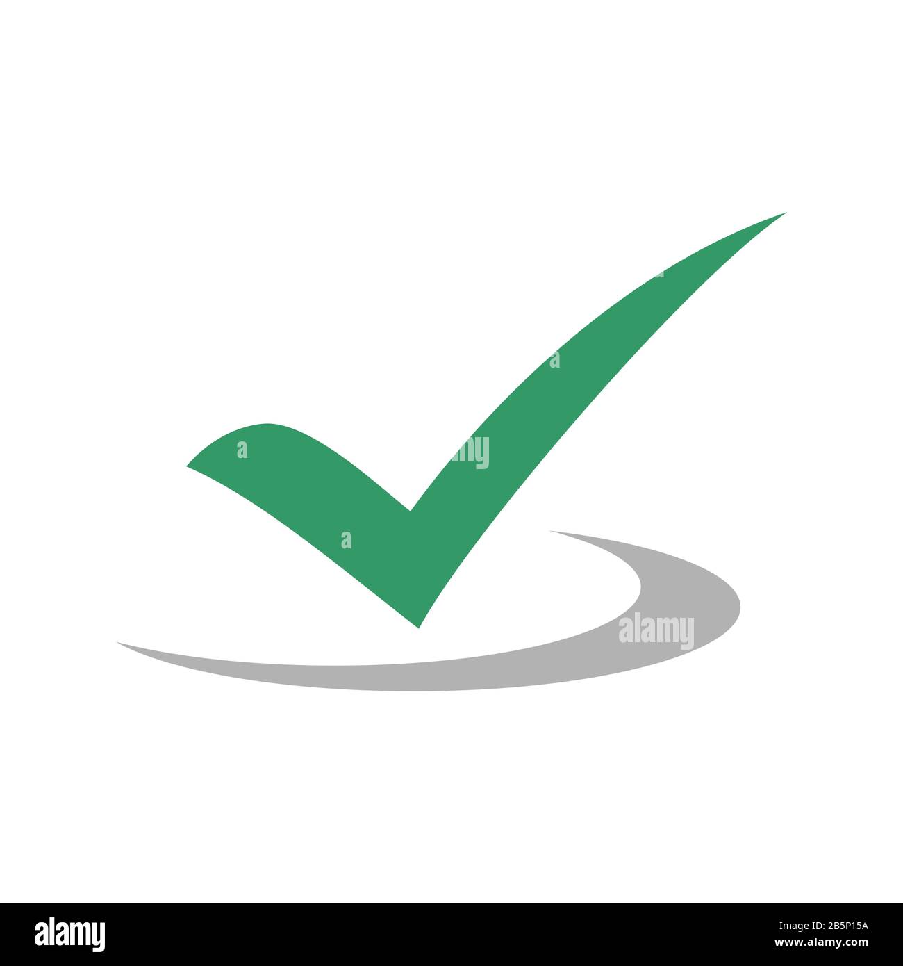 Green Check Mark Logo Template Illustration Design. Vector EPS 10 Stock ...