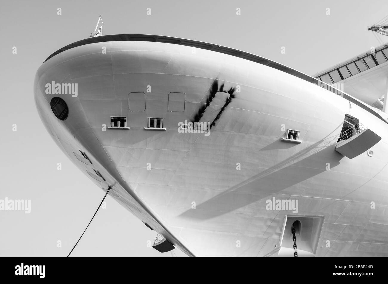 The Diamond Princess in dry dock, Sembawang Shipyard Stock Photo - Alamy